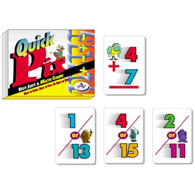 Talicor Quick Pix - Math Game - Fast-Paced Numbers Match – Toys"R"Us