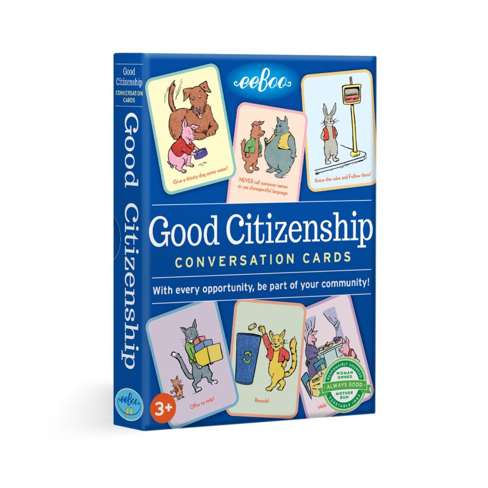 eeBoo Good Citizenship Conversation Flash Cards - Educational Tool ...