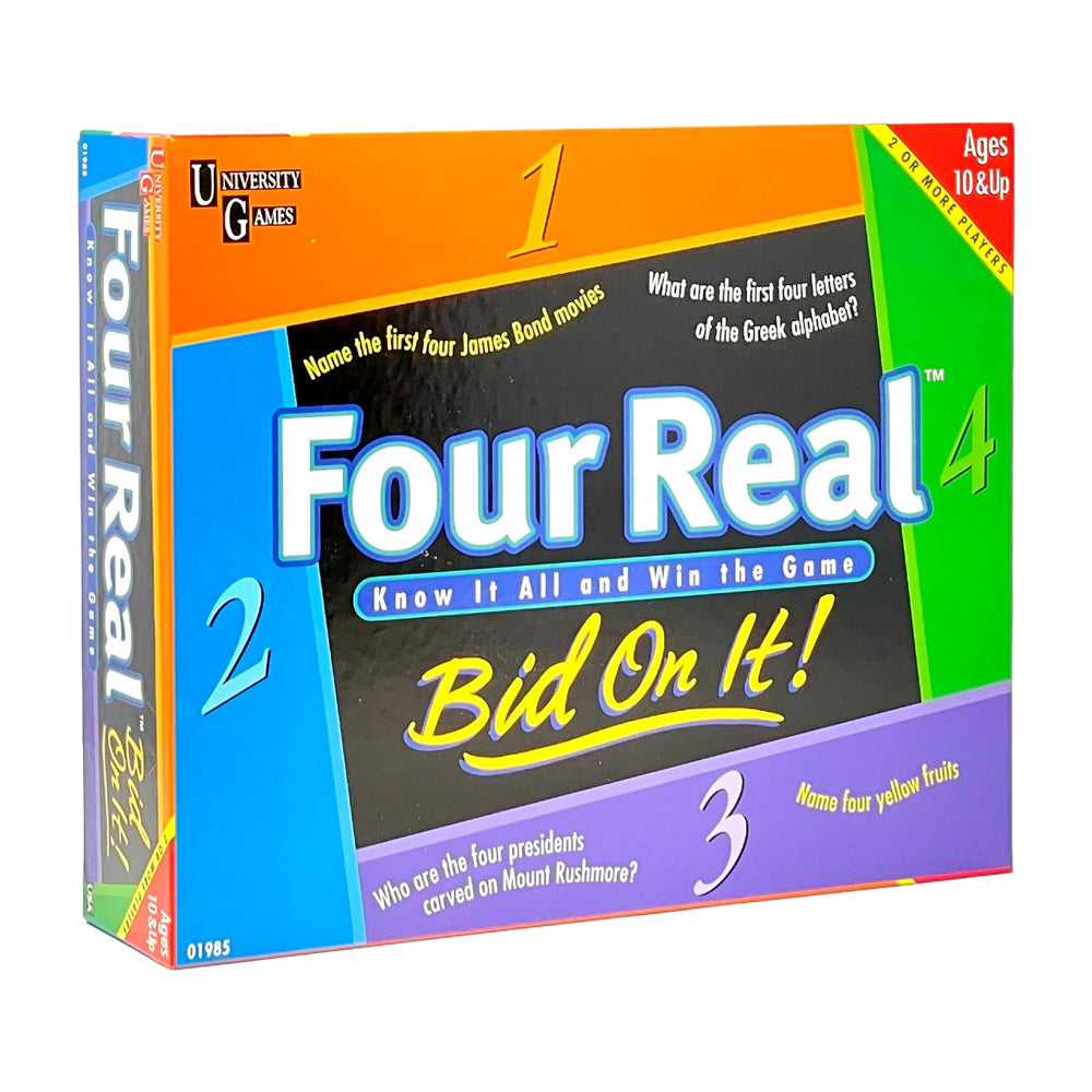 Four Real Trivia Challenge Board Game by University Games – Toys"R"Us