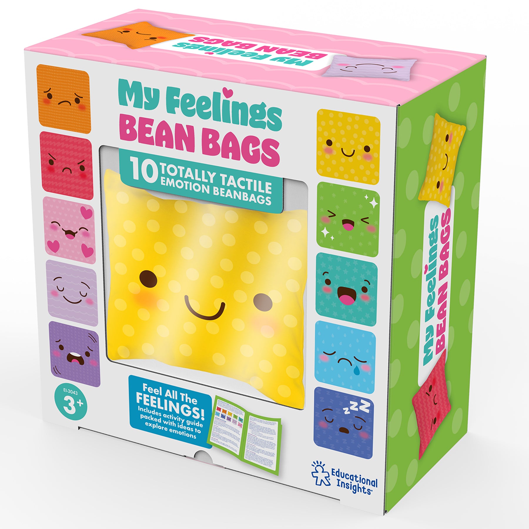 Educational Insights My Feelings Bean Bags - Emotion Exploration Set ...