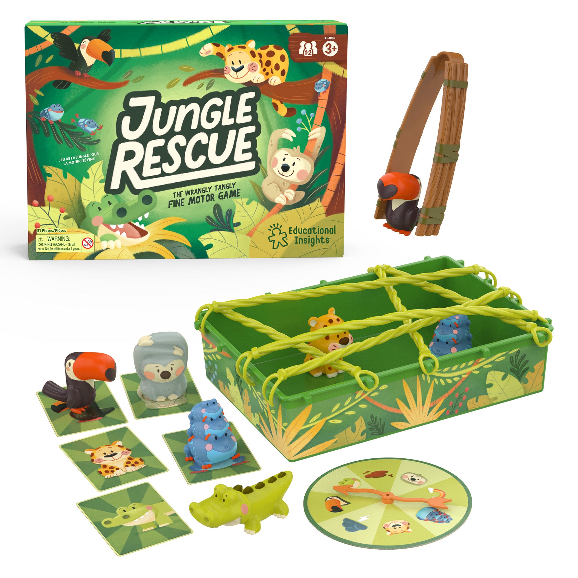 Educational Insights Jungle Rescue Animal Game – Toys"R"Us