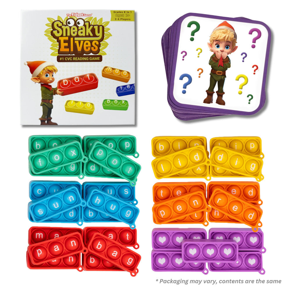 Sneaky Elves CVC Reading Game - Interactive Fidget Game – Toys"R"Us