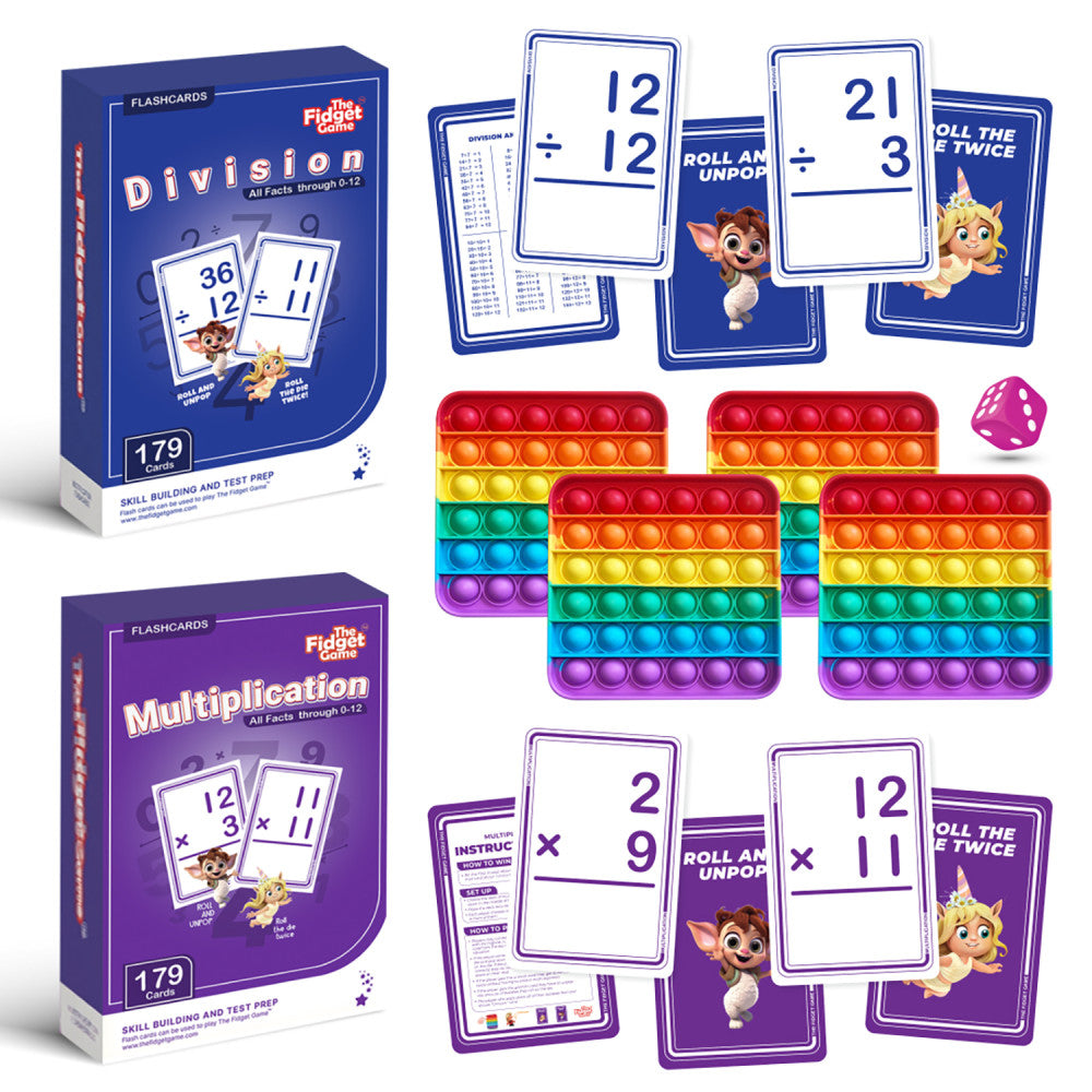 Fidget Game Math Bundle - Multiplication & Division Magic – Toys"R"Us