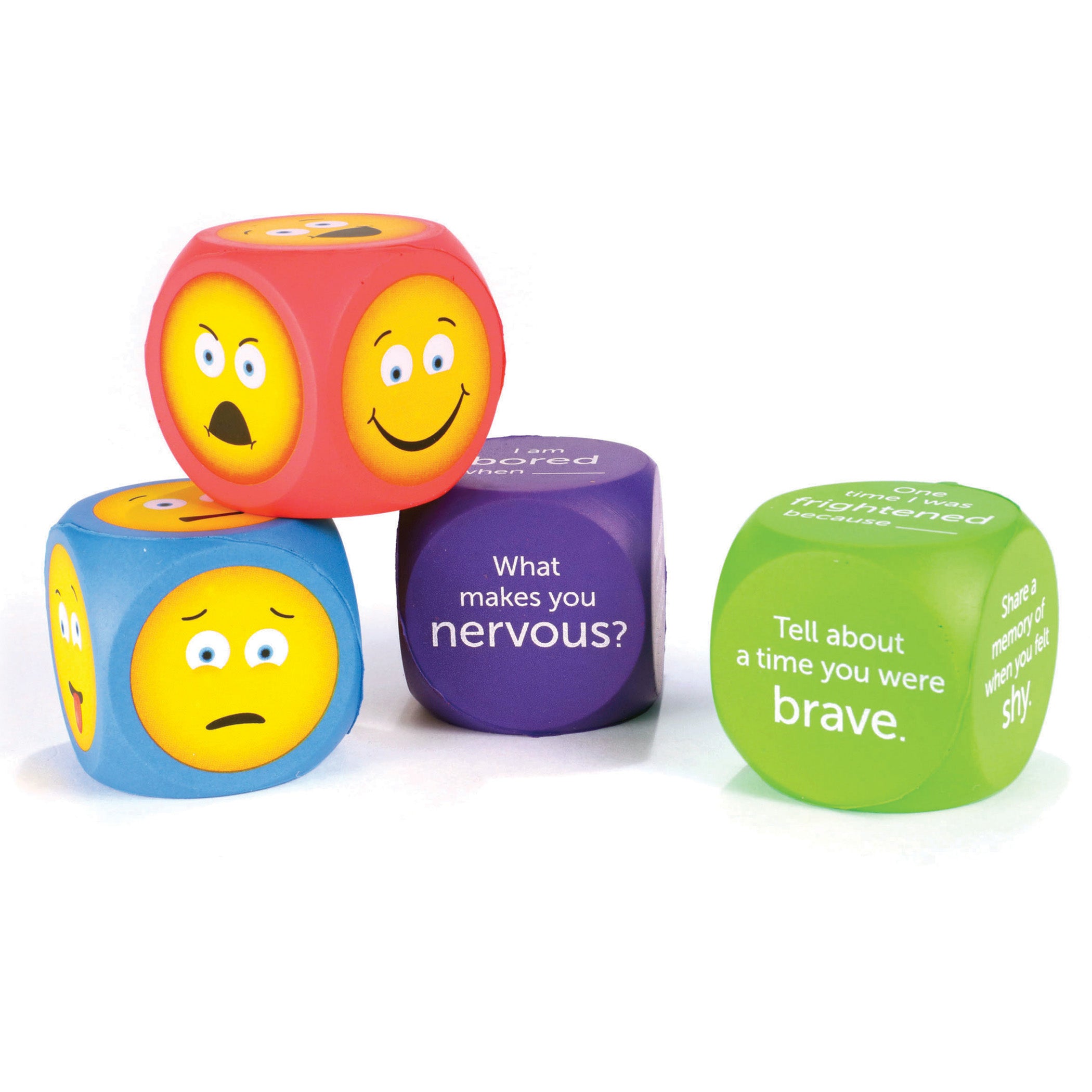 Learning Resources Emotion Exploration Foam Cubes - Interactive Social ...