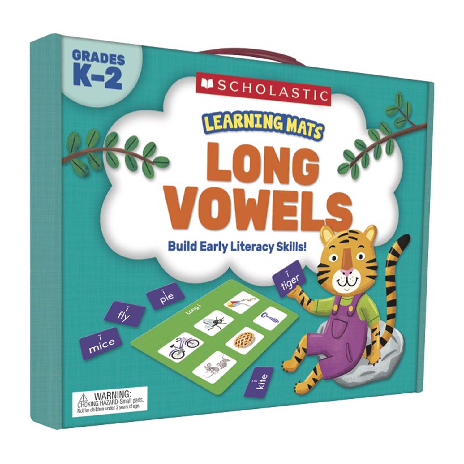 Scholastic Teaching Solutions Learning Mats - Long Vowels - Grades K-2 ...