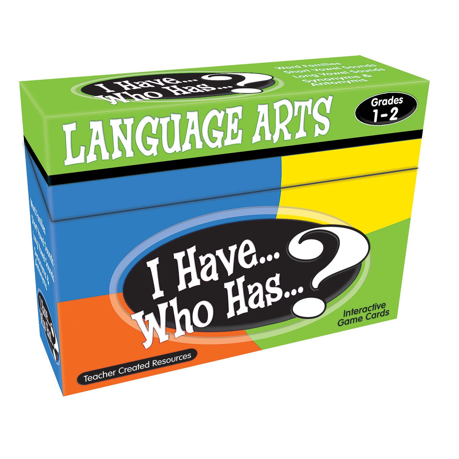 Teacher Created Resources I Have, Who Has Language Arts Game - Grades ...