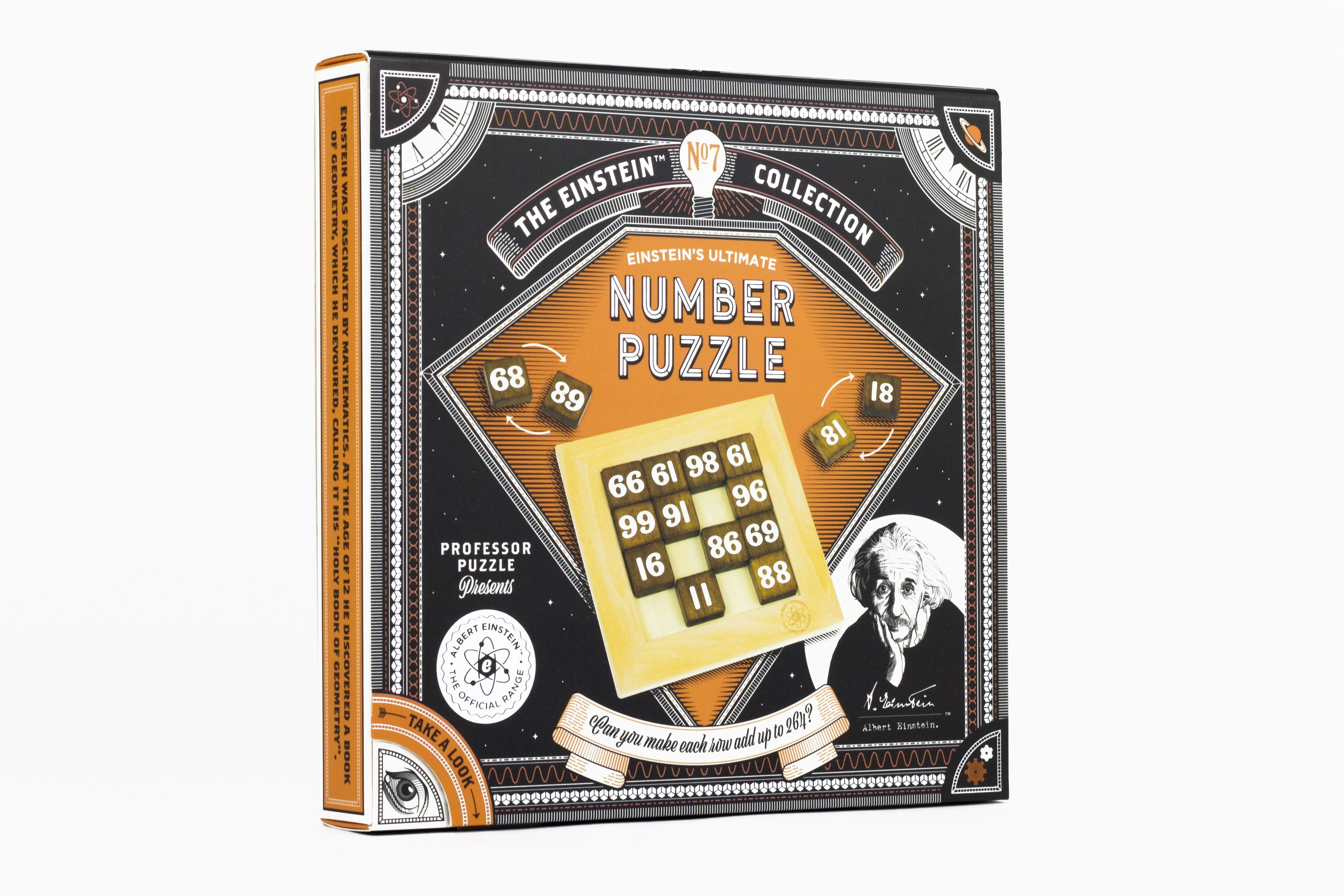 Professor Puzzle Einstein's Ultimate Number Challenge Wooden Arithmeti – Toys"R"Us