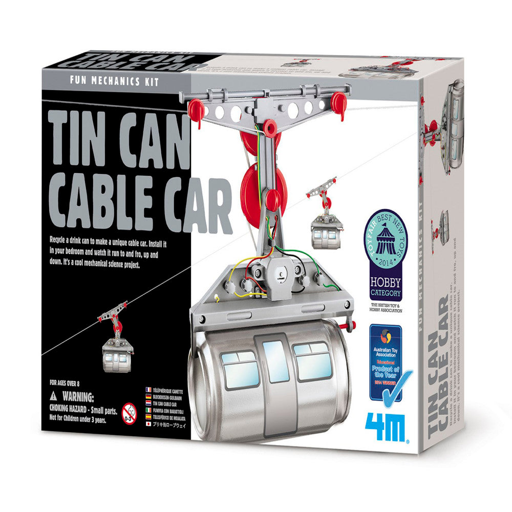 4M Tin Can Cable Car - Multi-Colored Mechanical Science Kit – Toys"R"Us