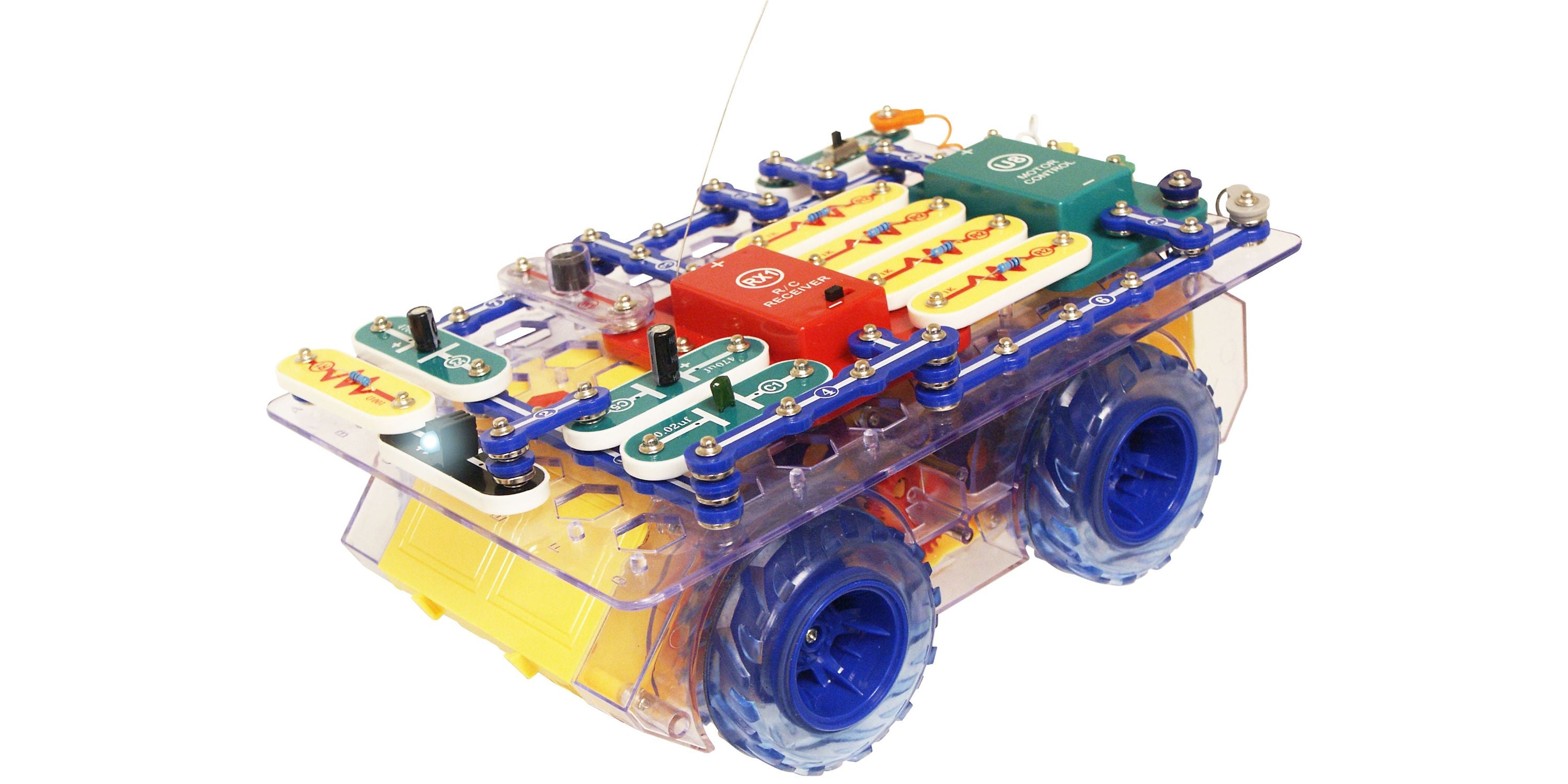 Elenco Snap Circuits Snap Rover - Wireless Remote Controlled Education ...