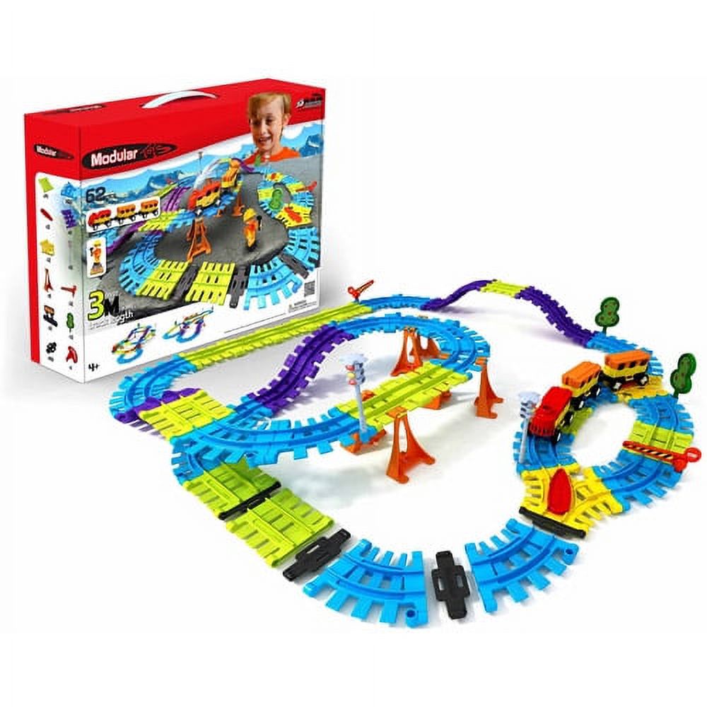 Modular Toys USA - 3D Railway Construction Set - City Explorer Edition ...