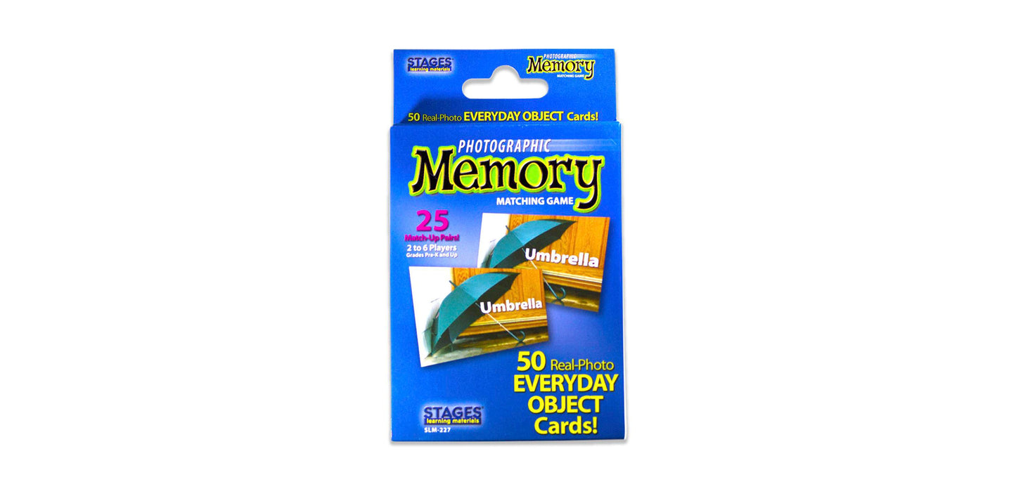 Stages Learning Materials - Picture Memory Card Game - Everyday Object – Toys"R"Us