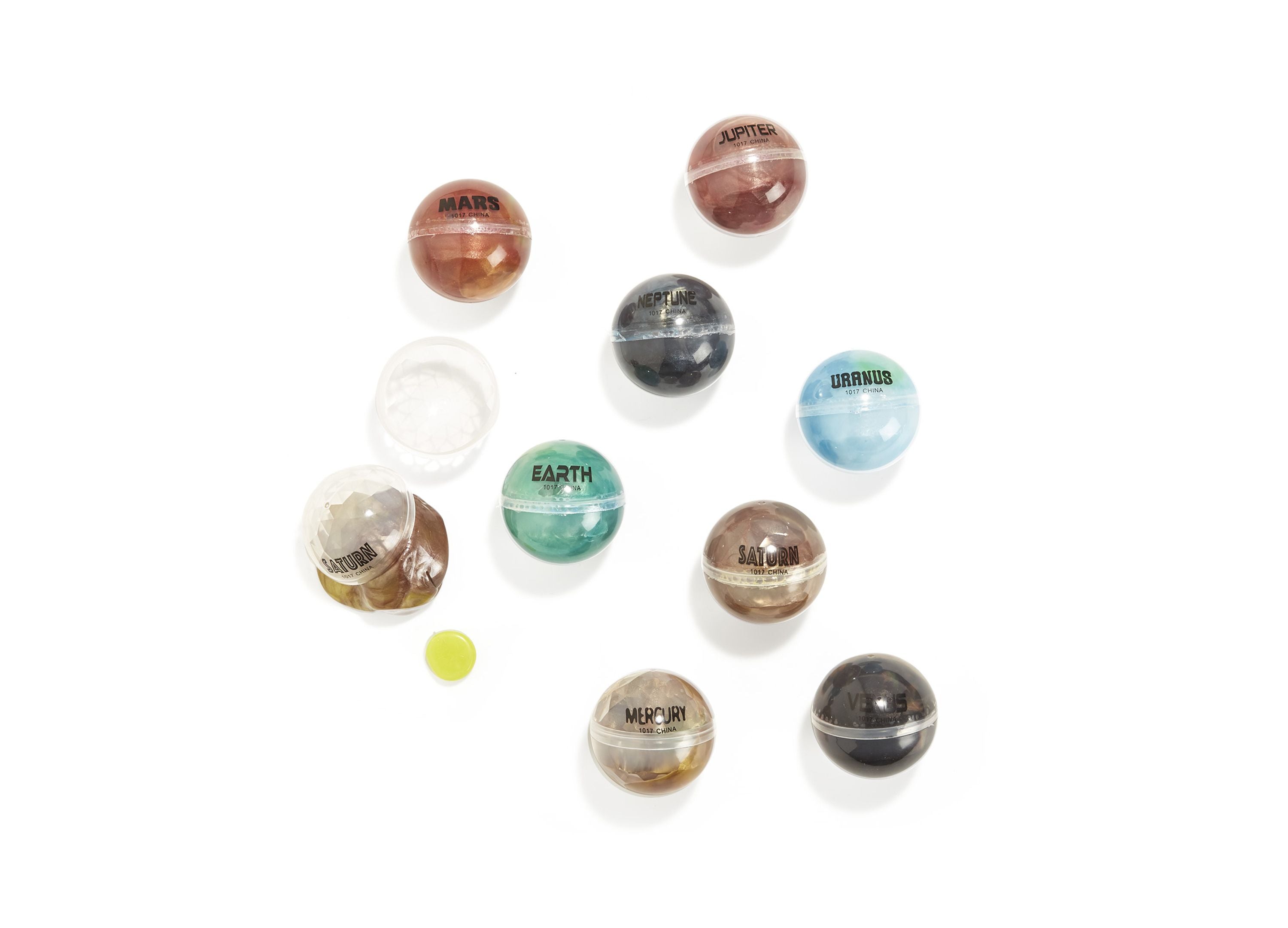 Two's Company Refill for Galaxy 64 Pc Iridescent Planet Putty with Glo ...