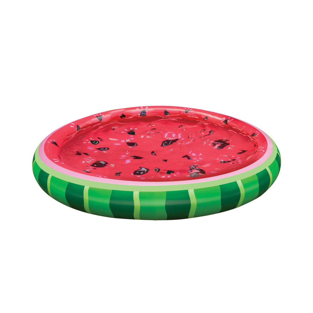 Banzai Watermelon Splash Inflatable Pool, 60-inch Diameter, Summer Out ...