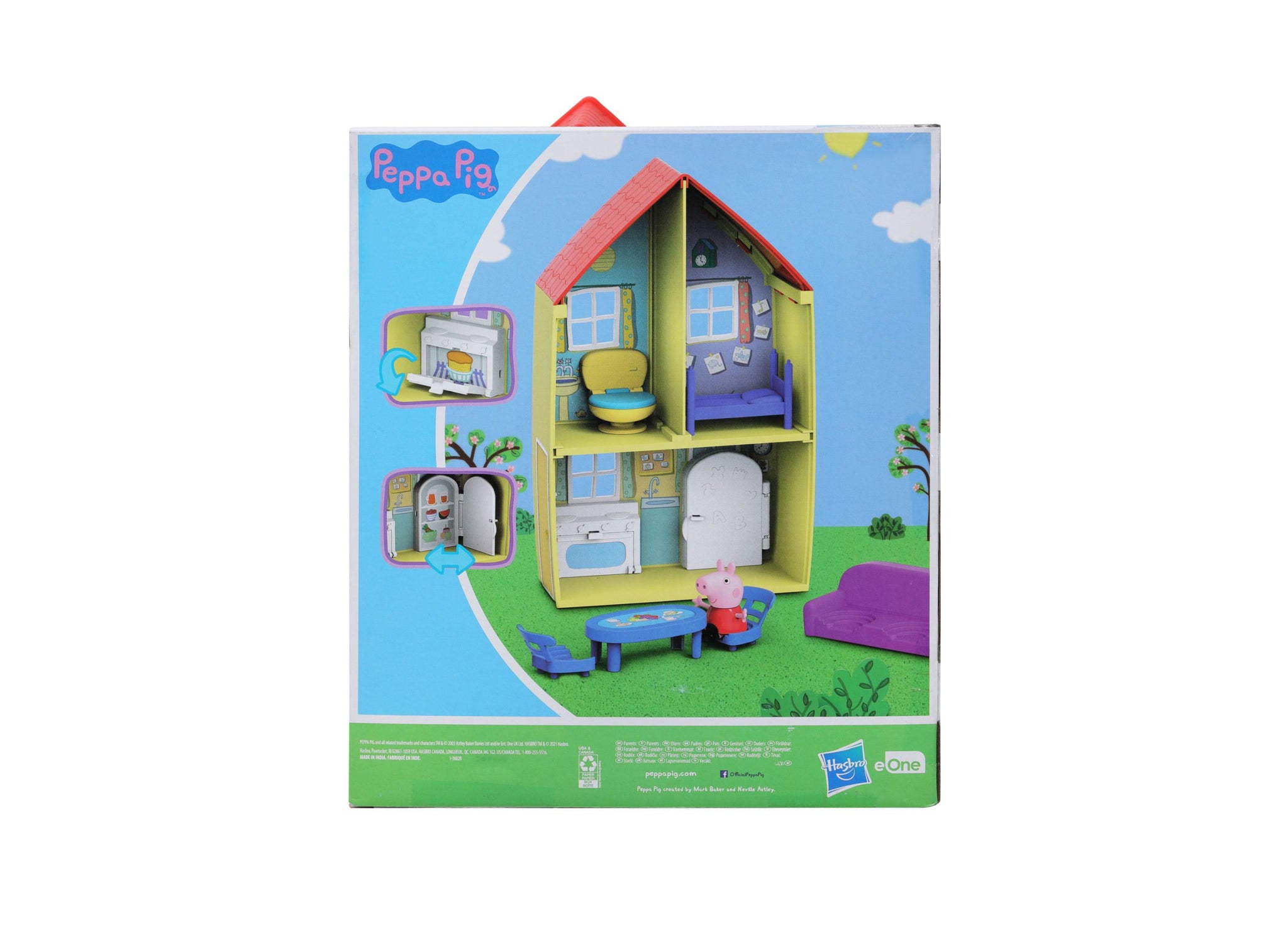 Peppa Pig Family House Playset with Accessories - 7 Pieces – Toys"R"Us