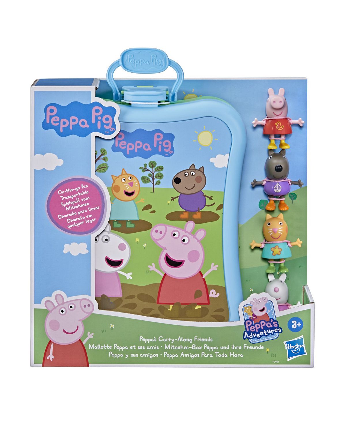 Peppa Pig Pep 4 Figure Case Set, 4 Piece – Toys"R"Us