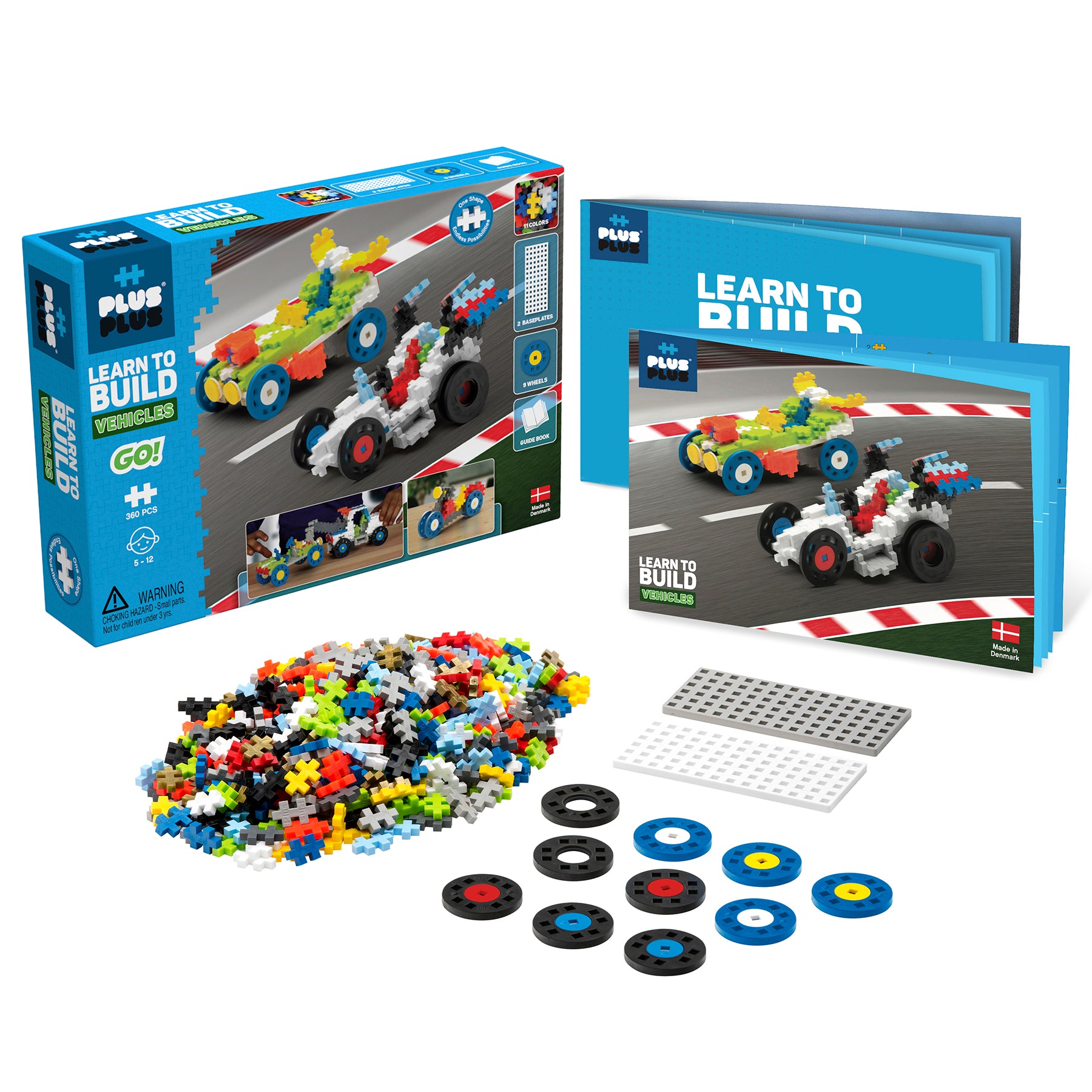 Plus-Plus Learn to Build GO! Vehicles Set - 360 Pieces – Toys"R"Us