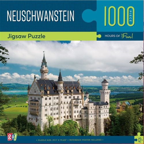 GC Enchanted Neuschwanstein Castle Jigsaw Puzzle - 1000 pc – Toys"R"Us