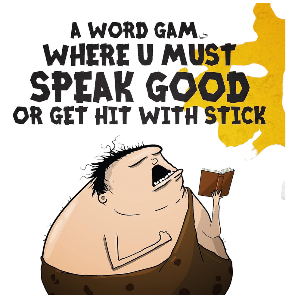 Poetry For Neanderthals: The Ultimate Caveman Word Game – Toys"R"Us