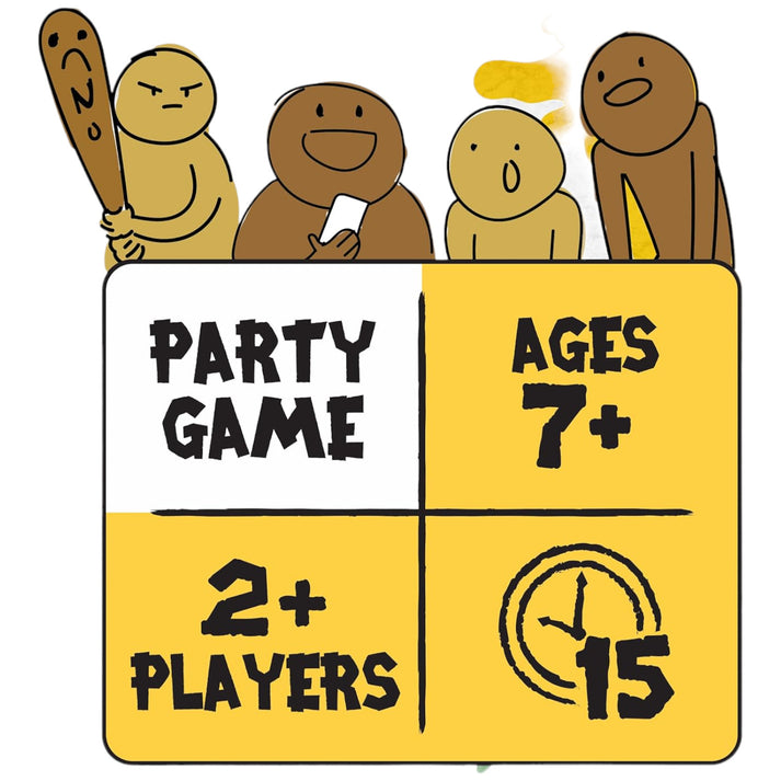 Poetry For Neanderthals: The Ultimate Caveman Word Game – Toys"R"Us