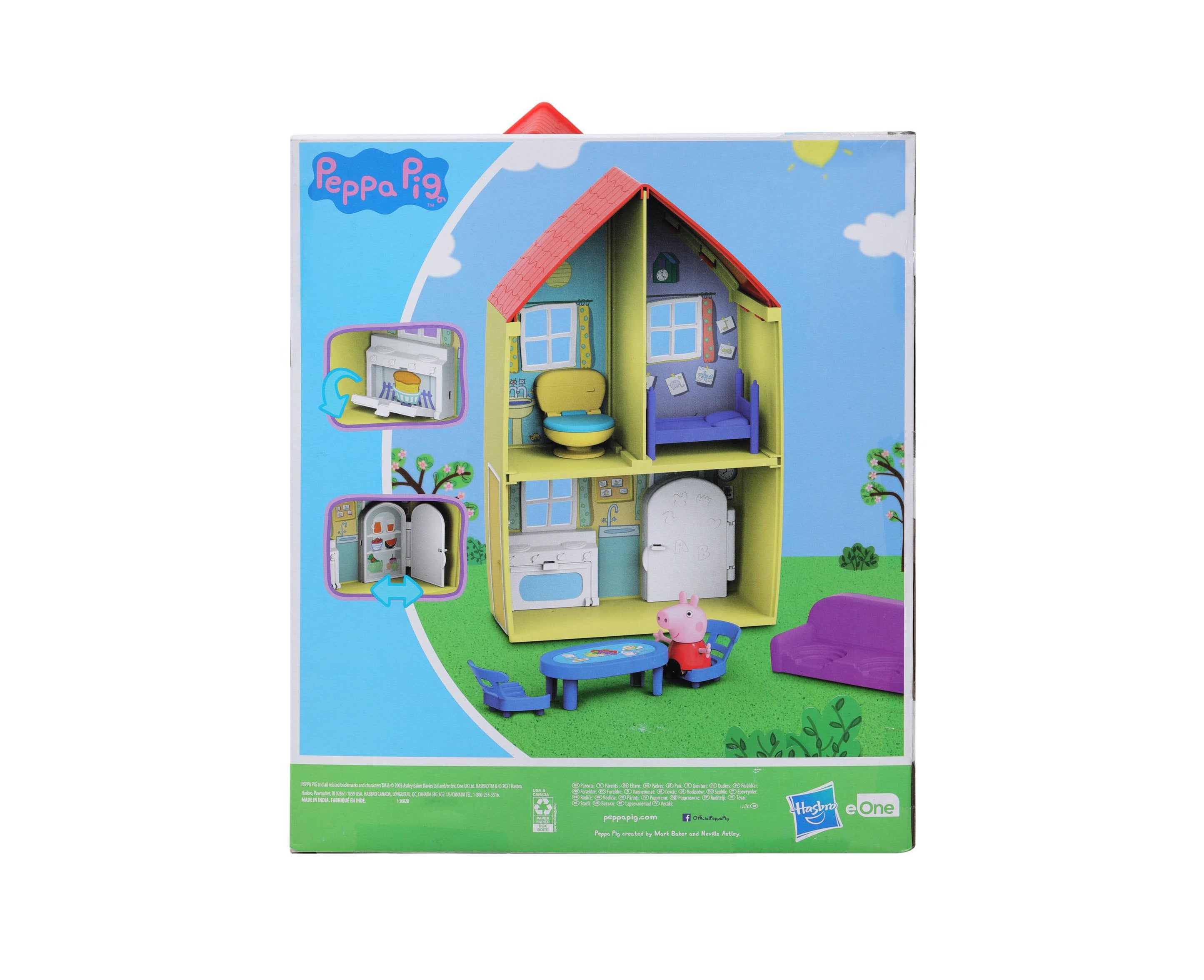 Peppa Pig Family House Playset with Accessories - 7 Pieces – Toys"R"Us