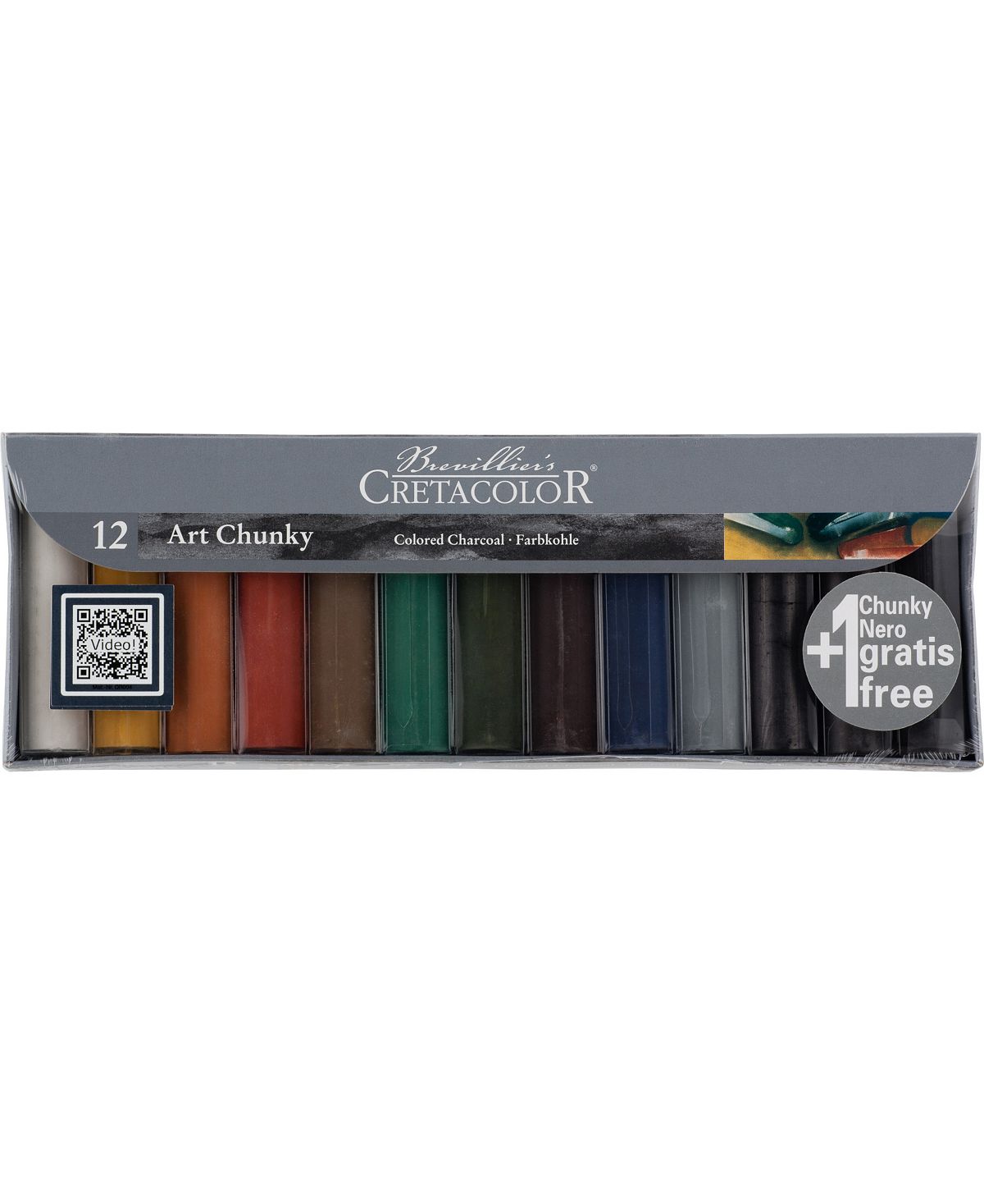 Cretacolor Art Chunky Set, 12 Colors – Toys"R"Us