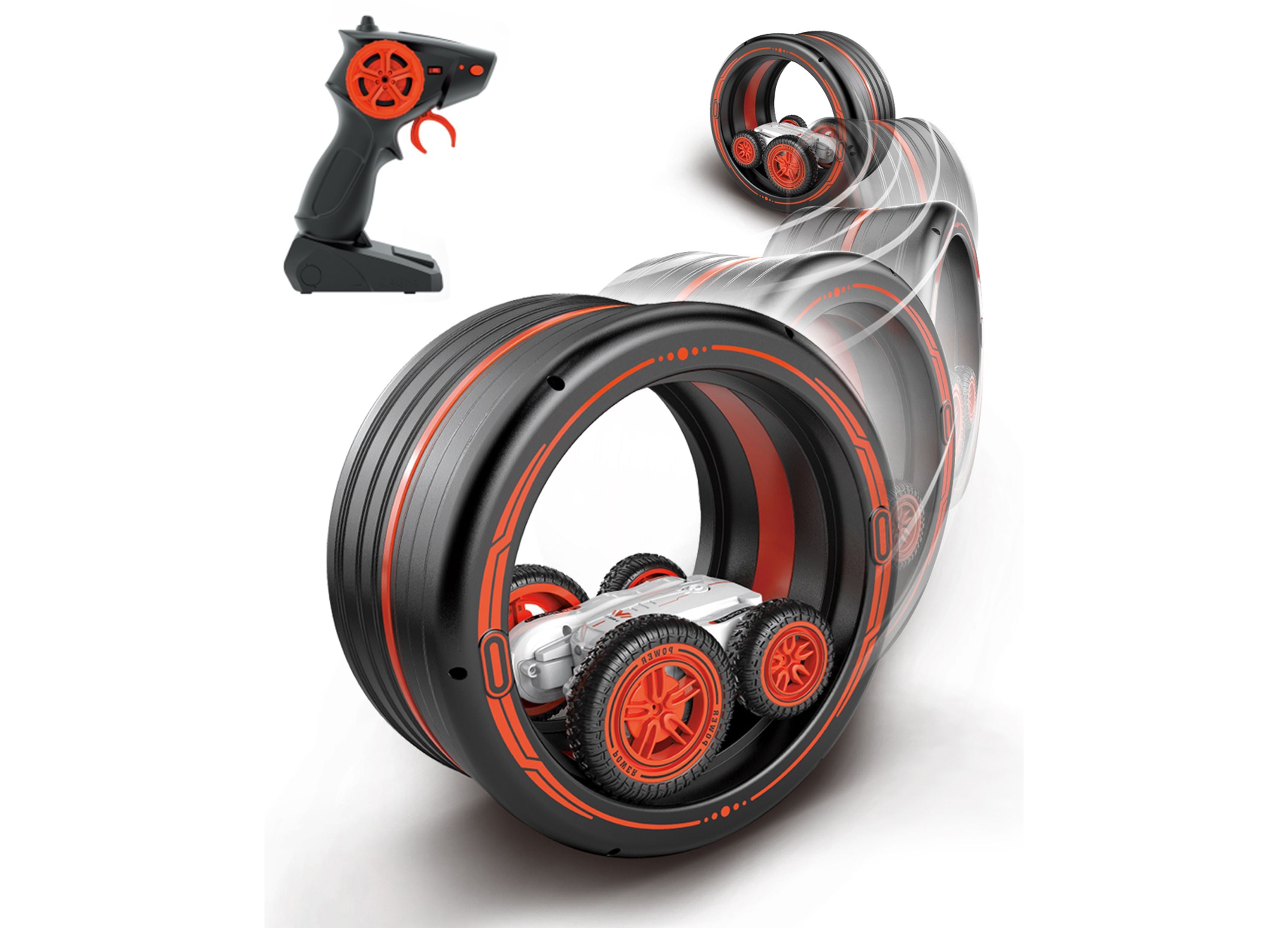 Extreme Spin Remote Control Has a Unique Design That Allows It to Do S ...