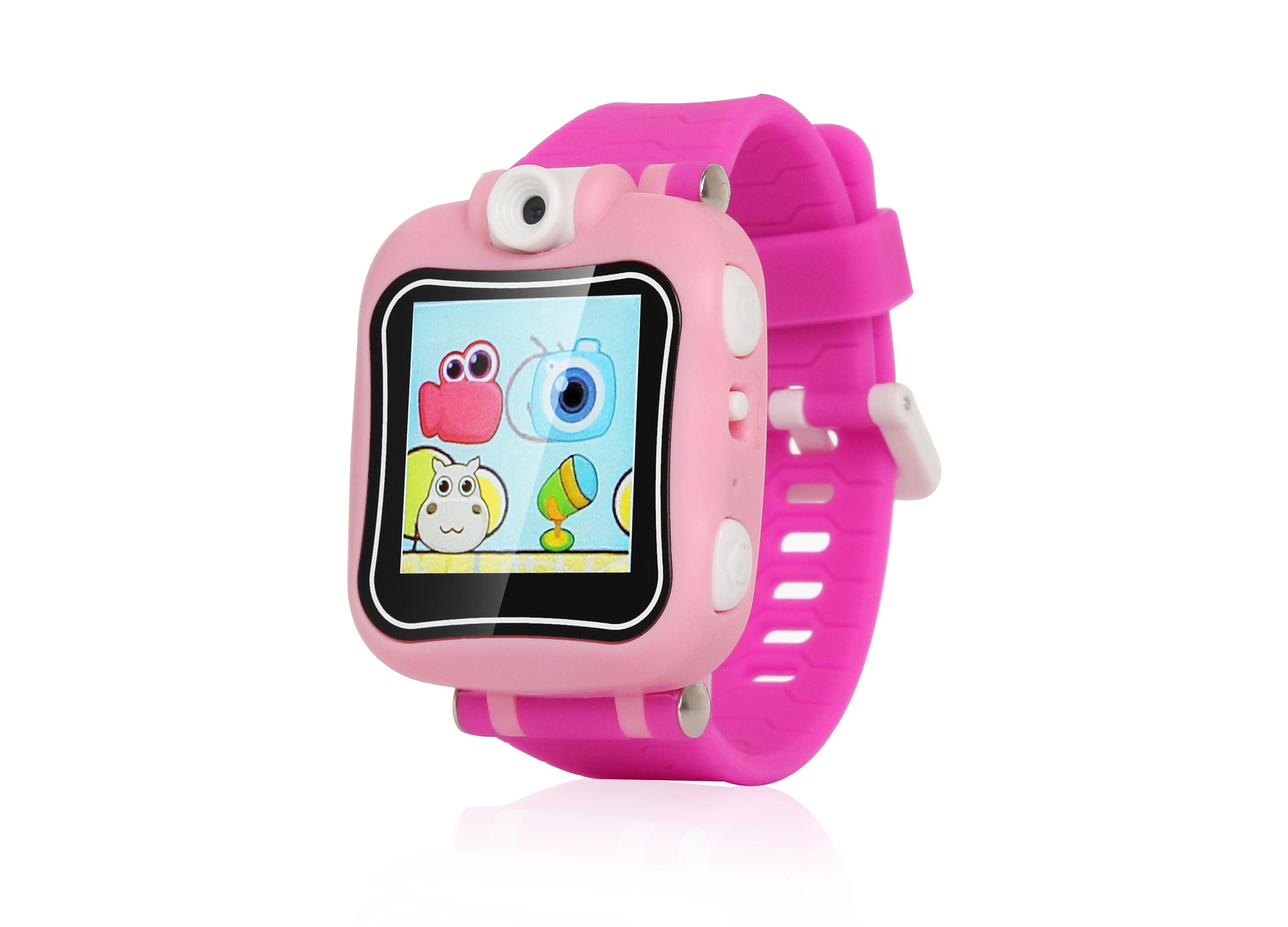 Pink touch screen smart watch for kids with camera and 6 games. – Toys"R"Us