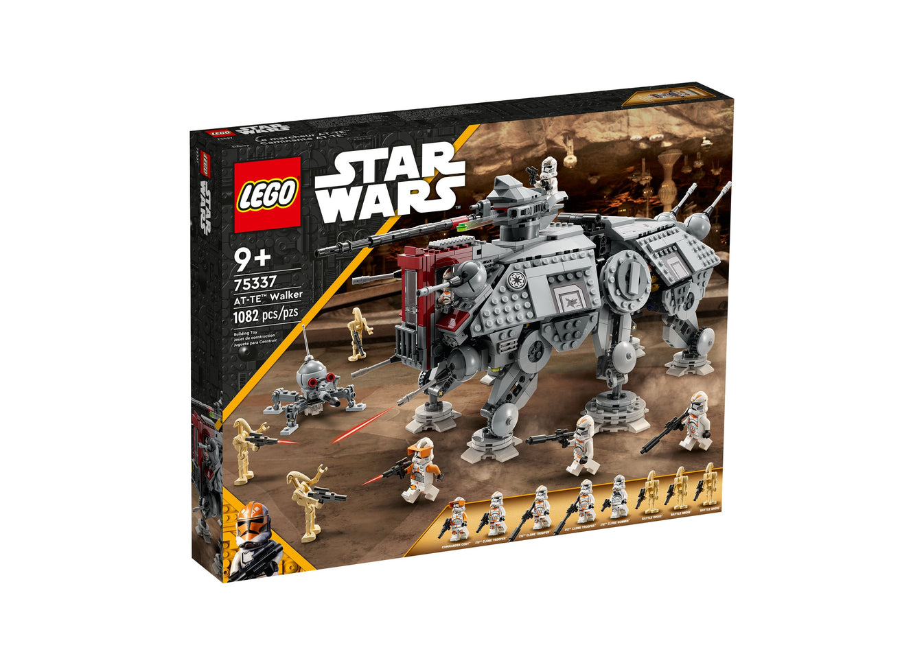 LEGO Star Wars AT-TE Walker 75337 Building Kit - 1,082 Pieces – Toys"R"Us