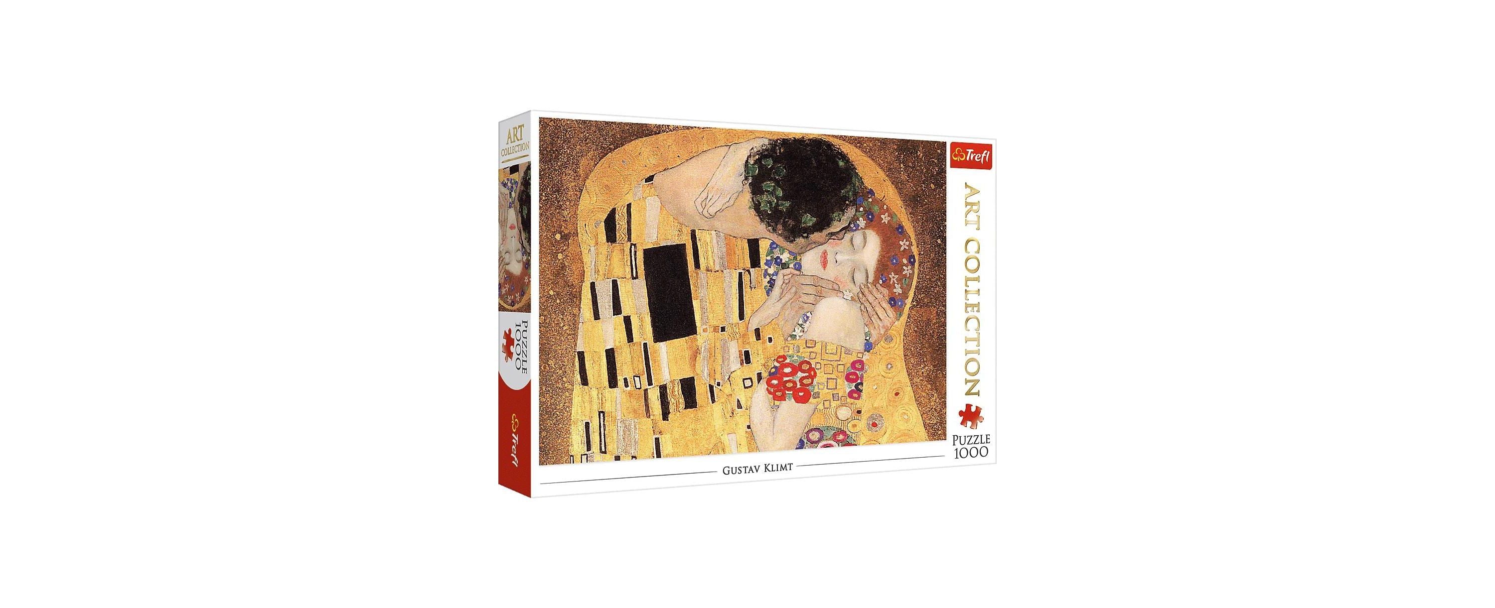 Trefl Red Art Collection 1000 Piece Puzzle- The Kiss – Toys"R"Us