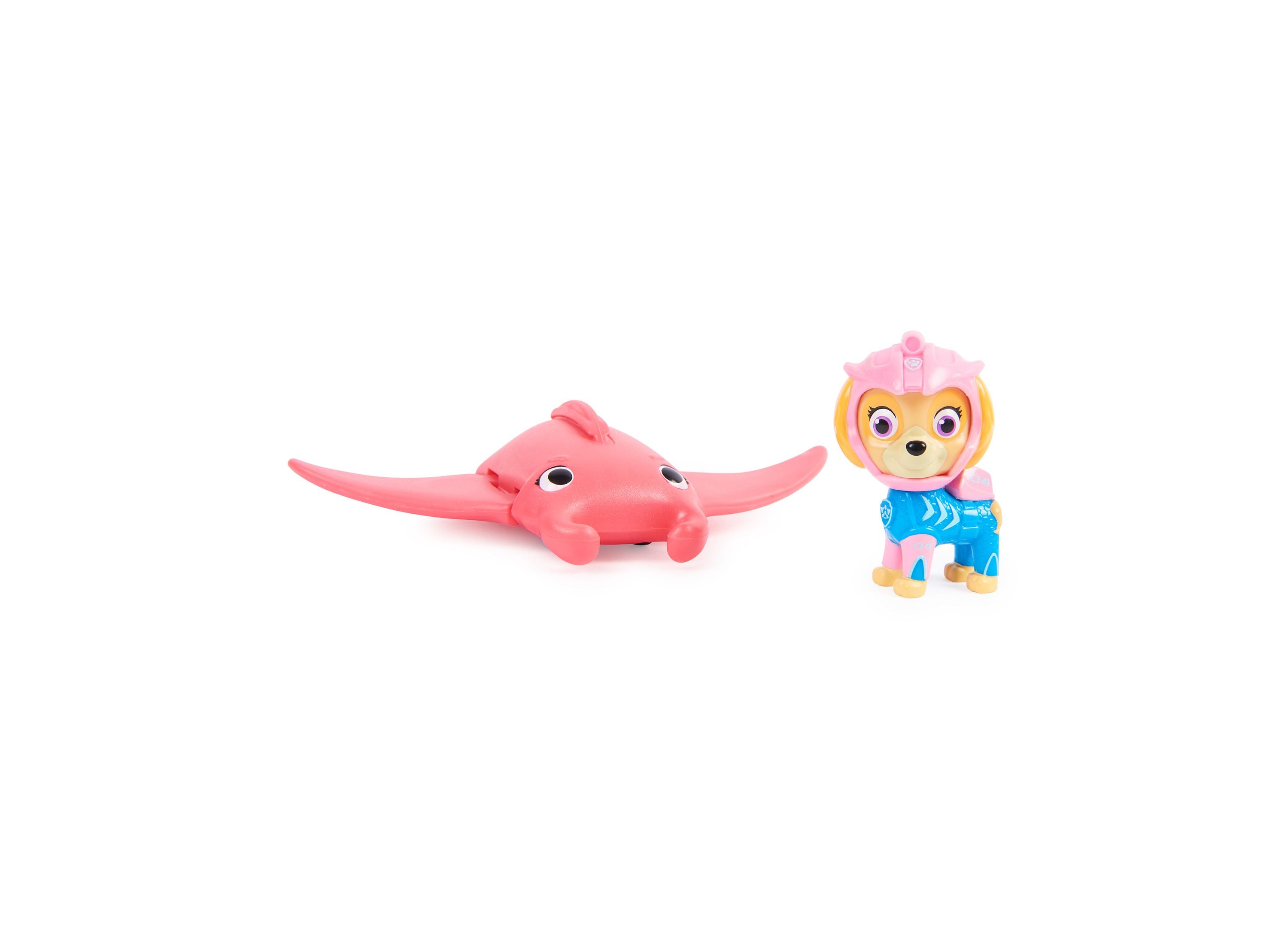 PAW Patrol, Aqua Pups Skye and Manta Ray Action Figures Set – Toys"R"Us