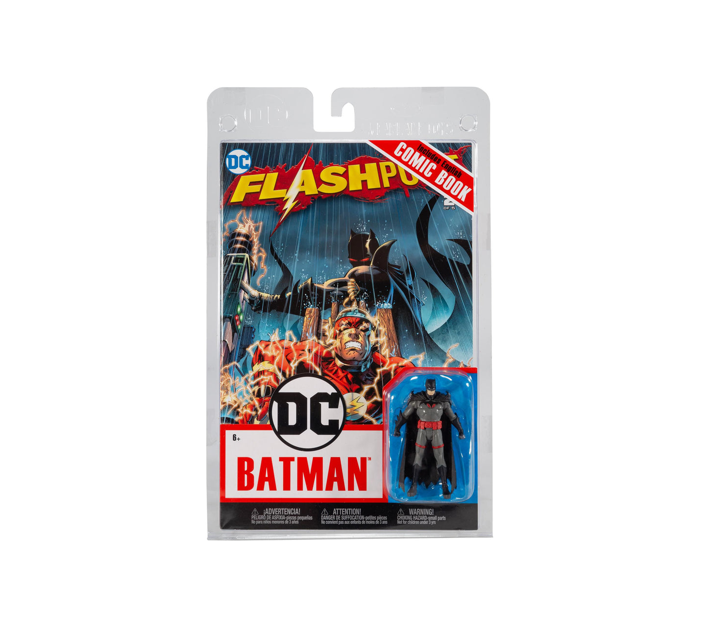 McFarlane Toys DC Direct 3-Inch Batman Flashpoint Action Figure with C ...