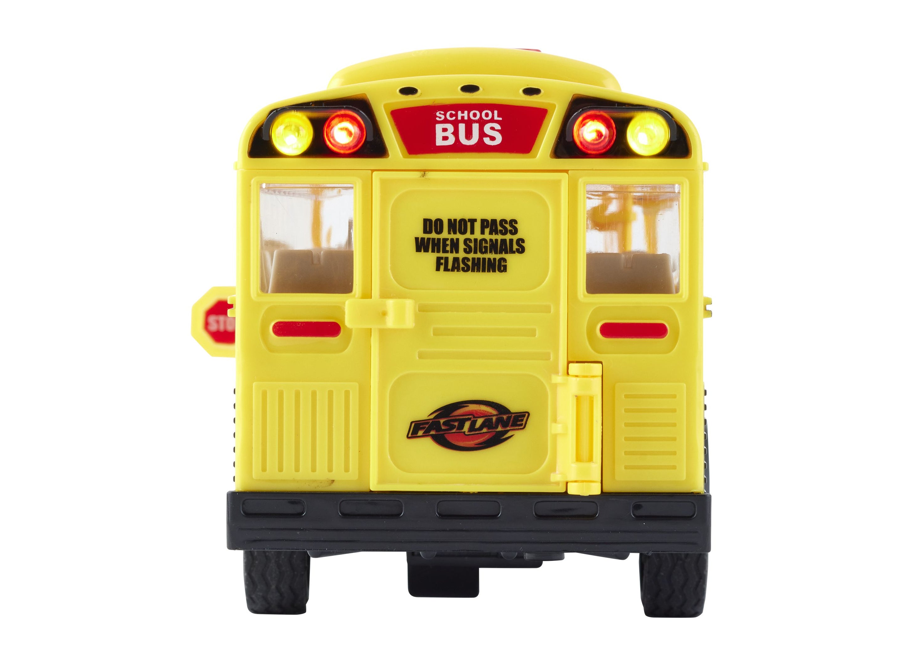 Fast Lane Light and Sound Interactive School Bus – Toys"R"Us