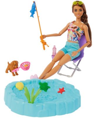 Barbie Dream Camper Playset with Roof Tent BBQ Grill – Toys"R"Us