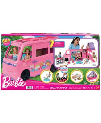 Barbie Dream Camper Playset with Roof Tent BBQ Grill – Toys"R"Us