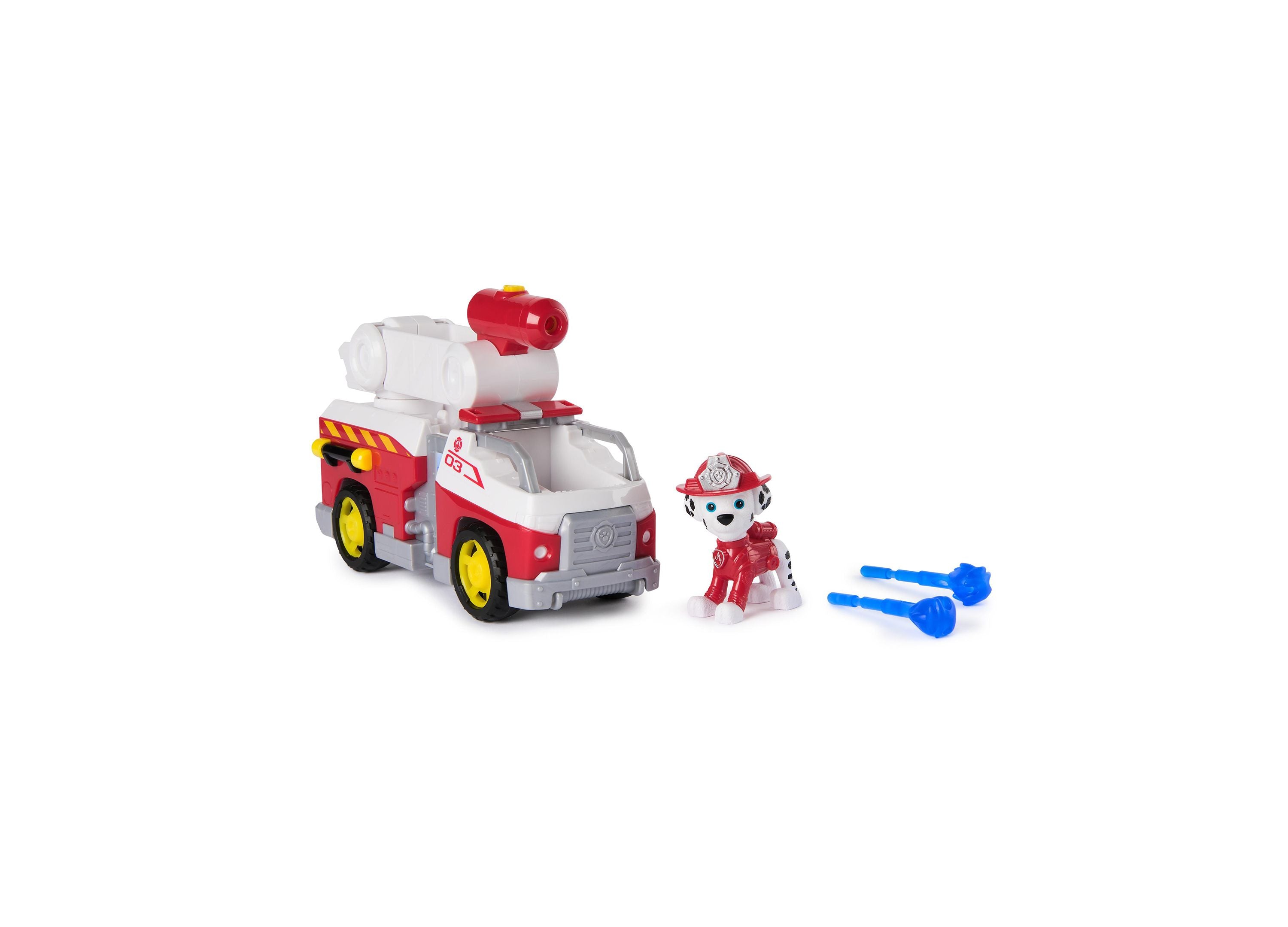Paw Patrol Fire Rescue Marshall Fire Engine Toy with Ladder – Toys"R"Us