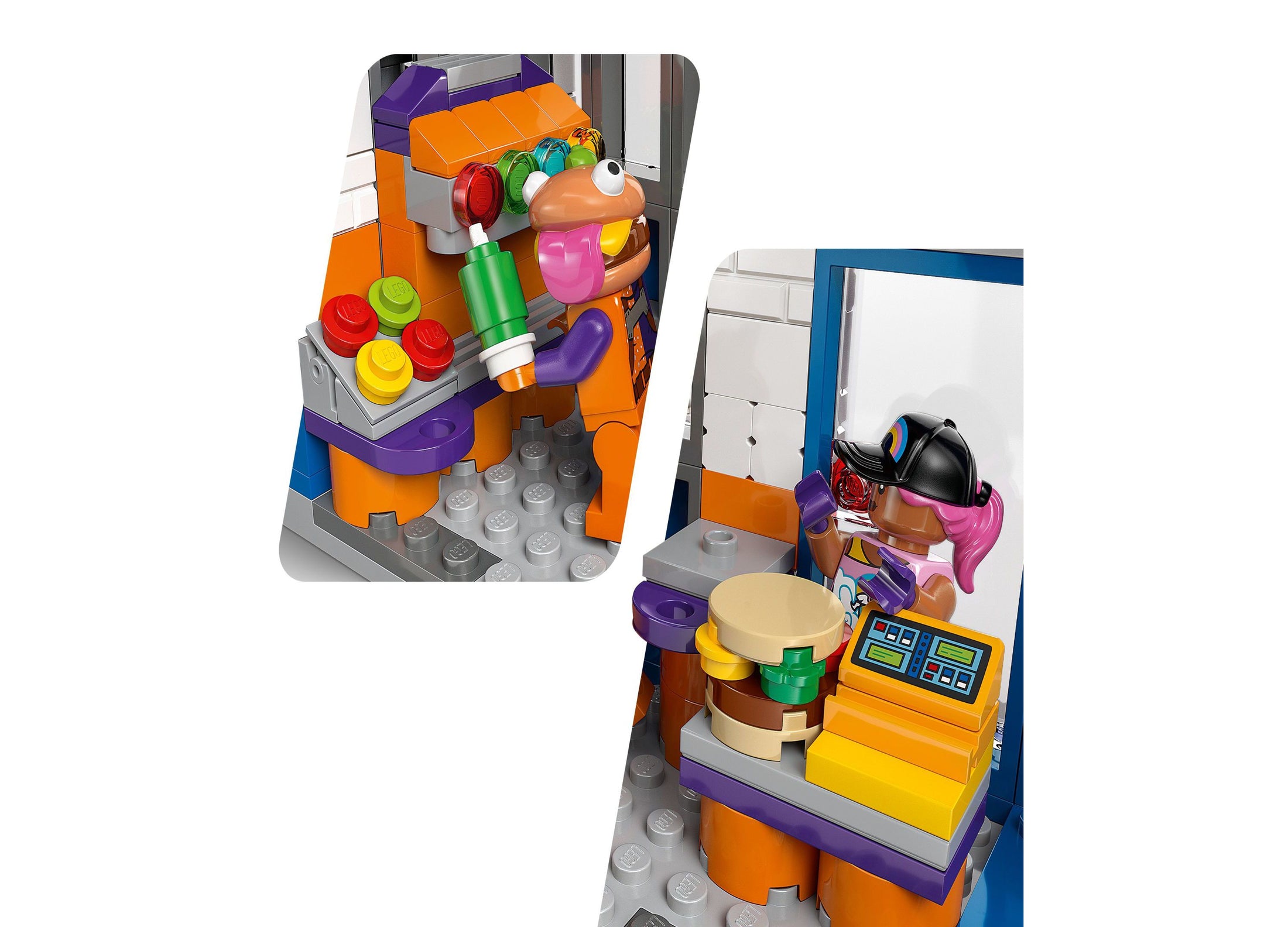 LEGO Fortnite Durrr Burger Restaurant Building Set 546 Pieces - Kids T ...