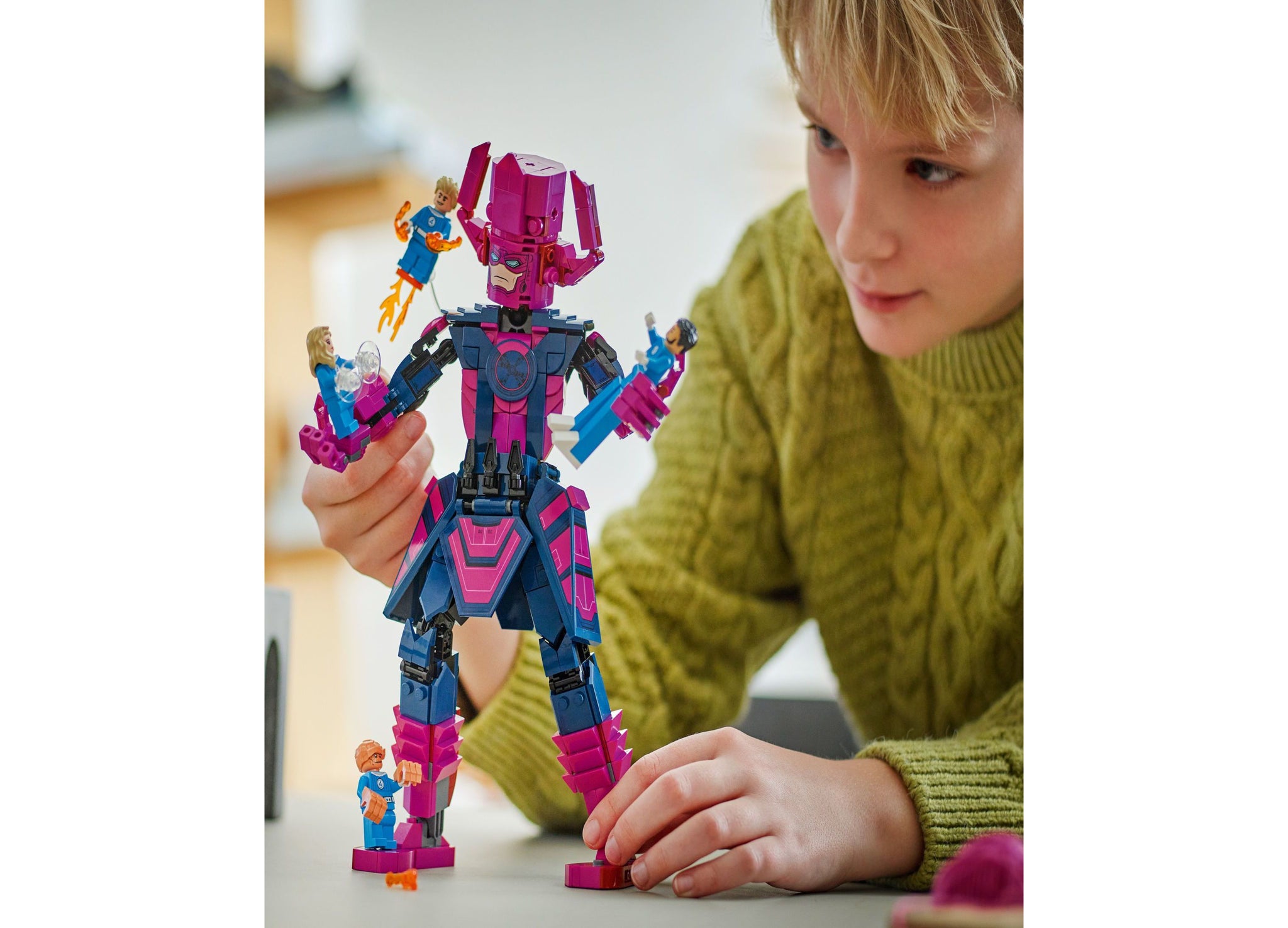 LEGO Marvel Fantastic Four Galactus Construction Set 76316 - 427 Piece ...