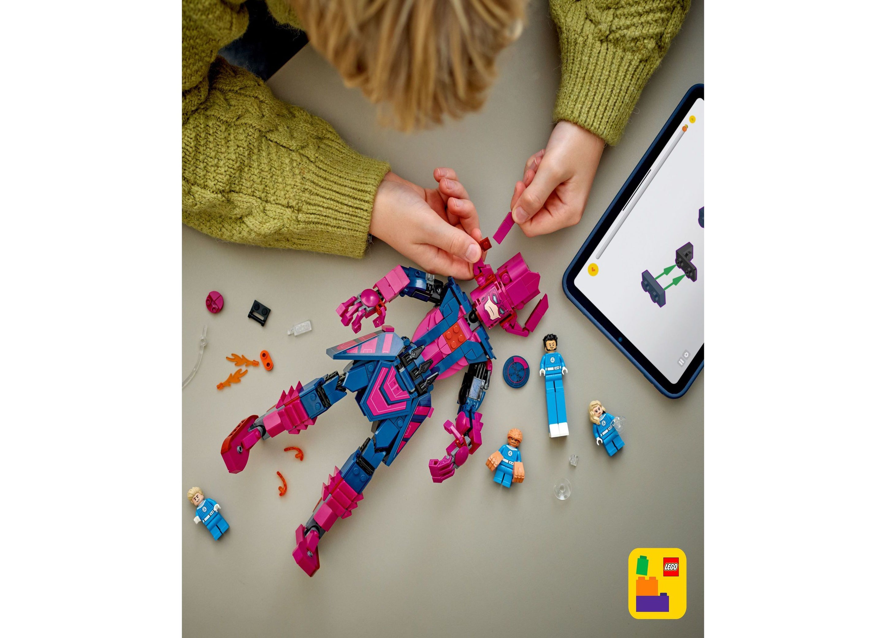 LEGO Marvel Fantastic Four Galactus Construction Set 76316 - 427 Piece ...