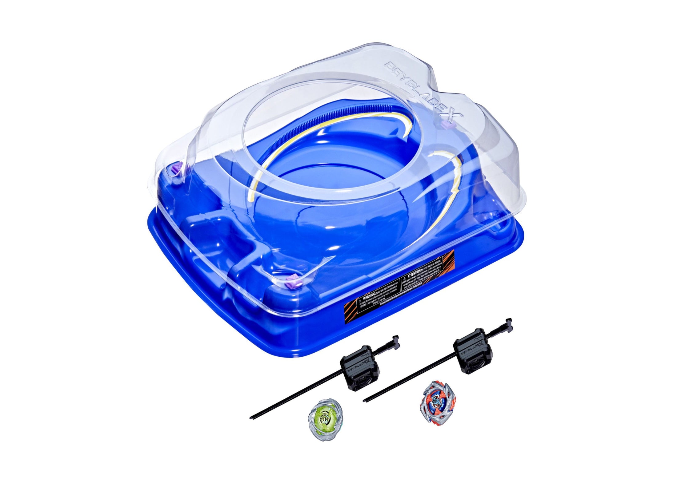 Beyblade X Drop Attack Battle Set with X-Celerator Rail – Toys"R"Us