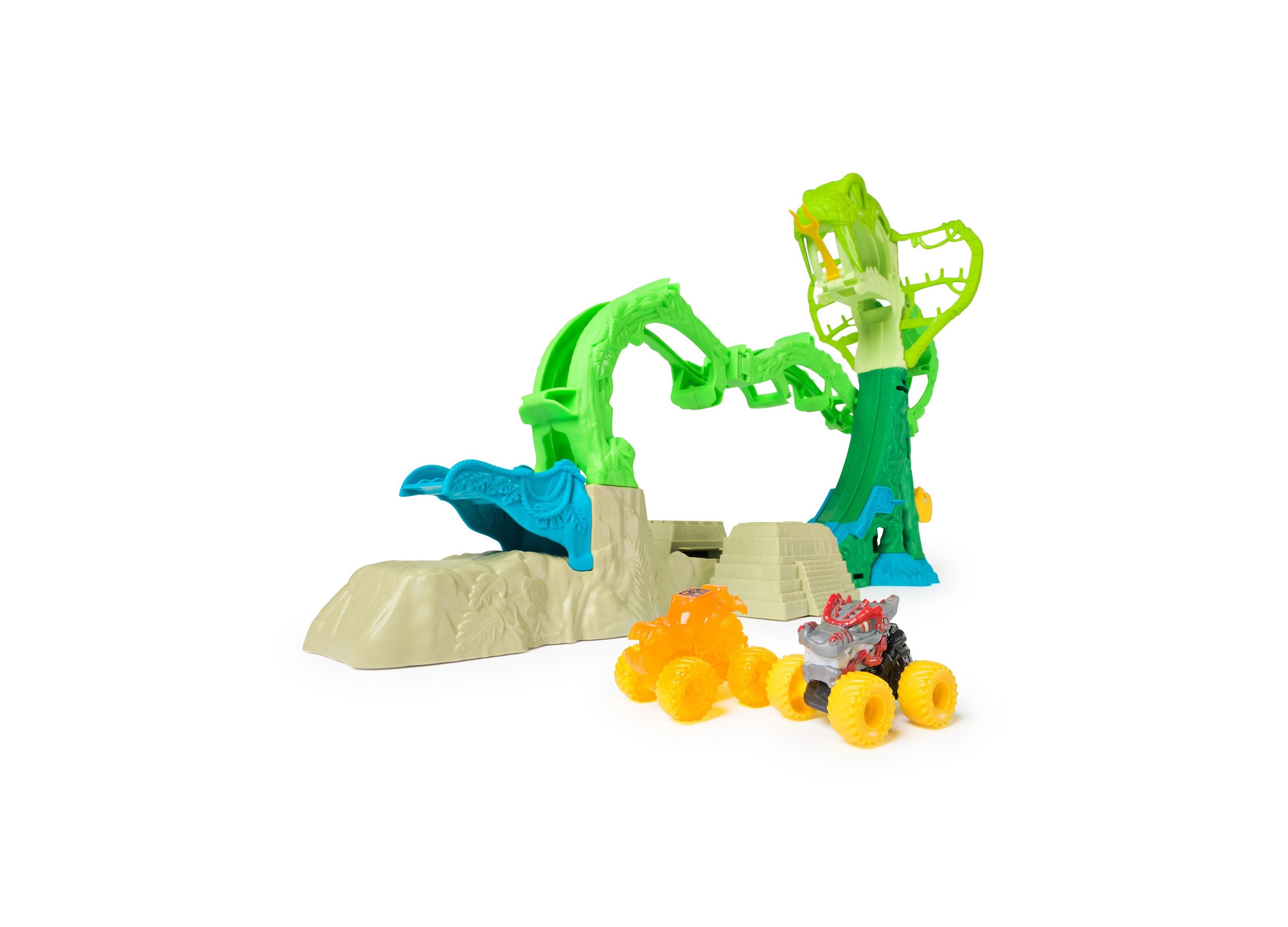 Monster Jam Mini Jams Cobra's Crazy Escape Playset – Toys"R"Us