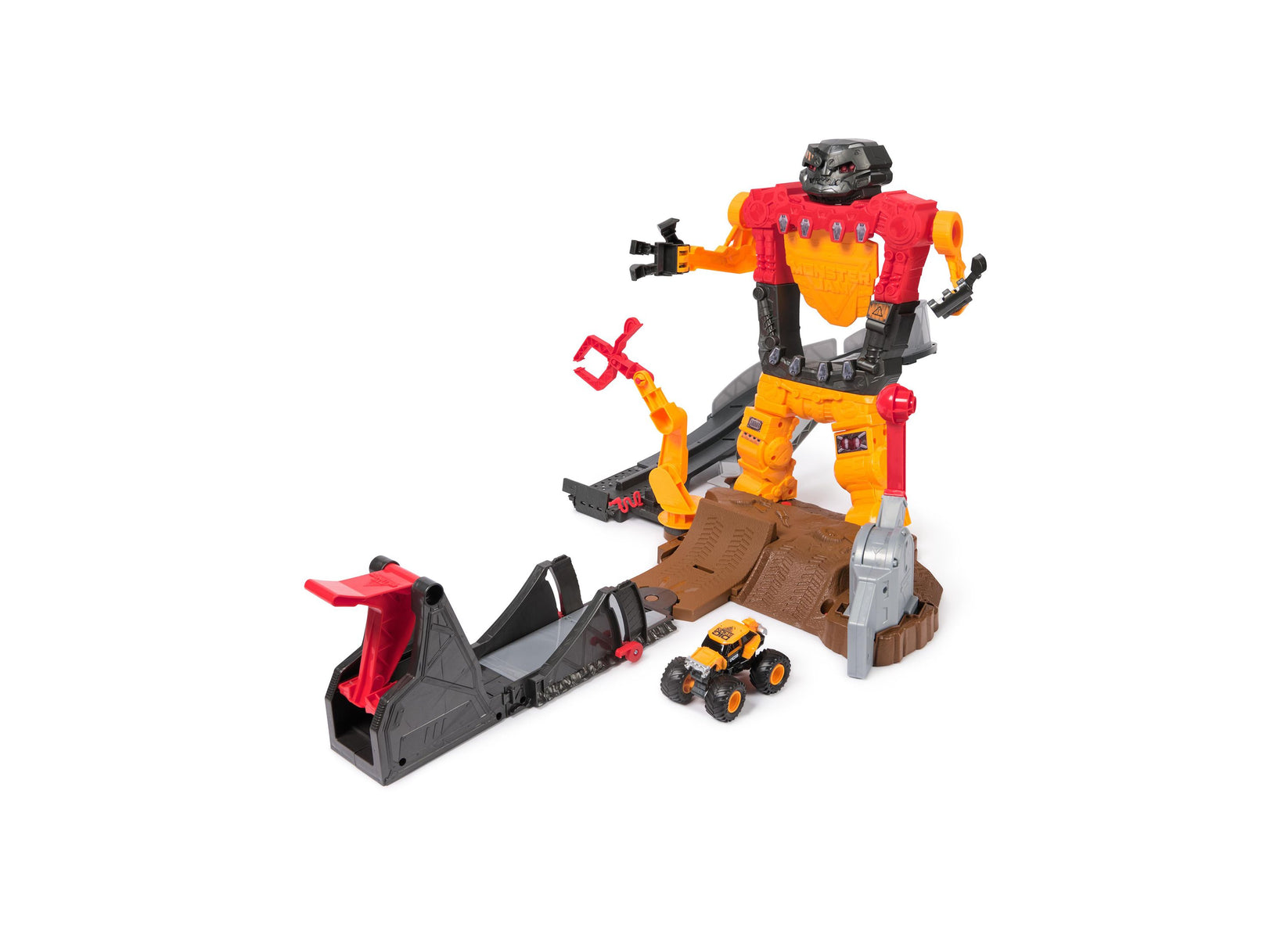 Monster Jam Smash Bot Playset with Exclusive Trucks – Toys"R"Us