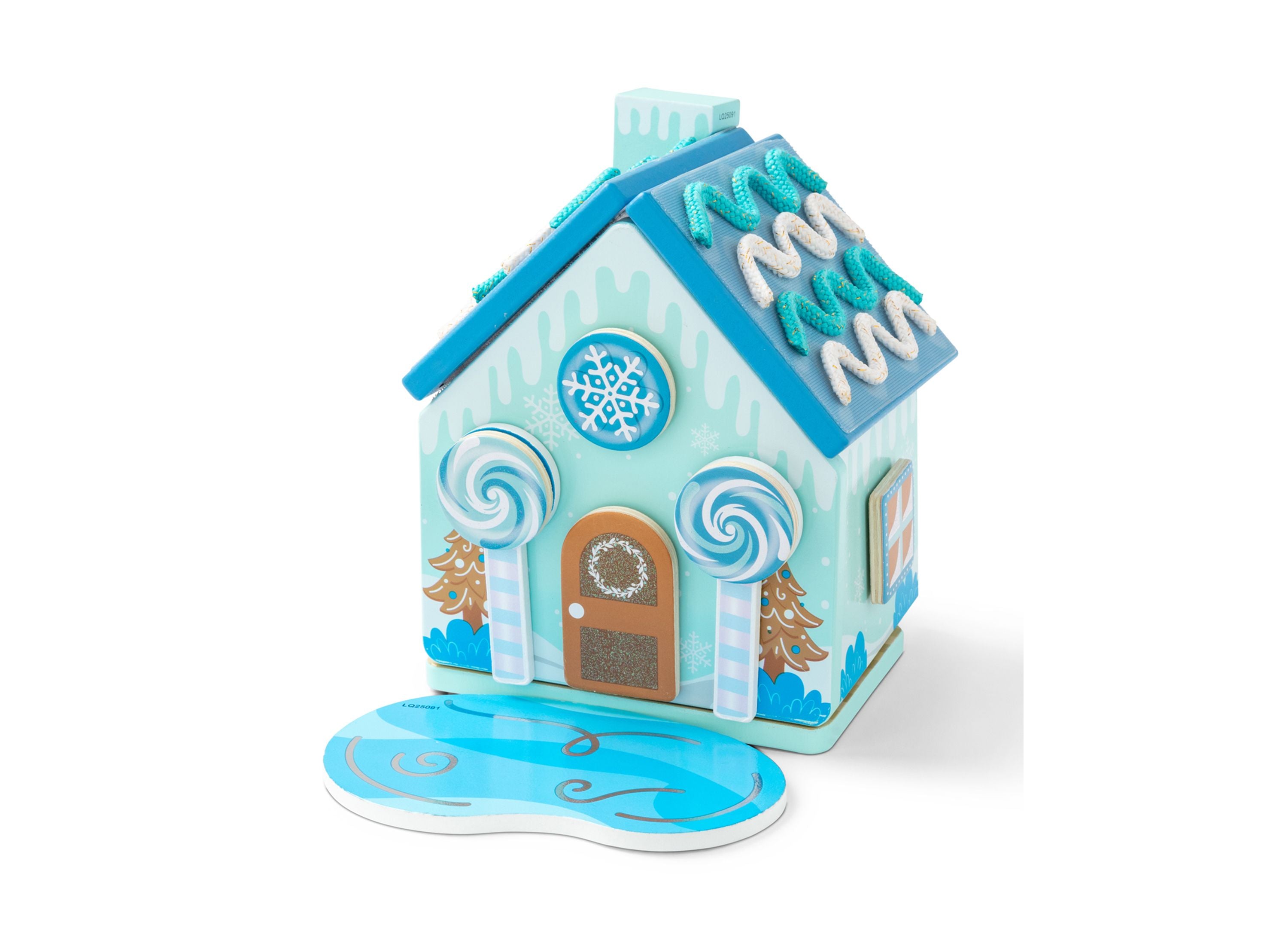 Melissa & Doug Gingerbread House Wooden Play Set - 44 Pieces – Toys"R"Us