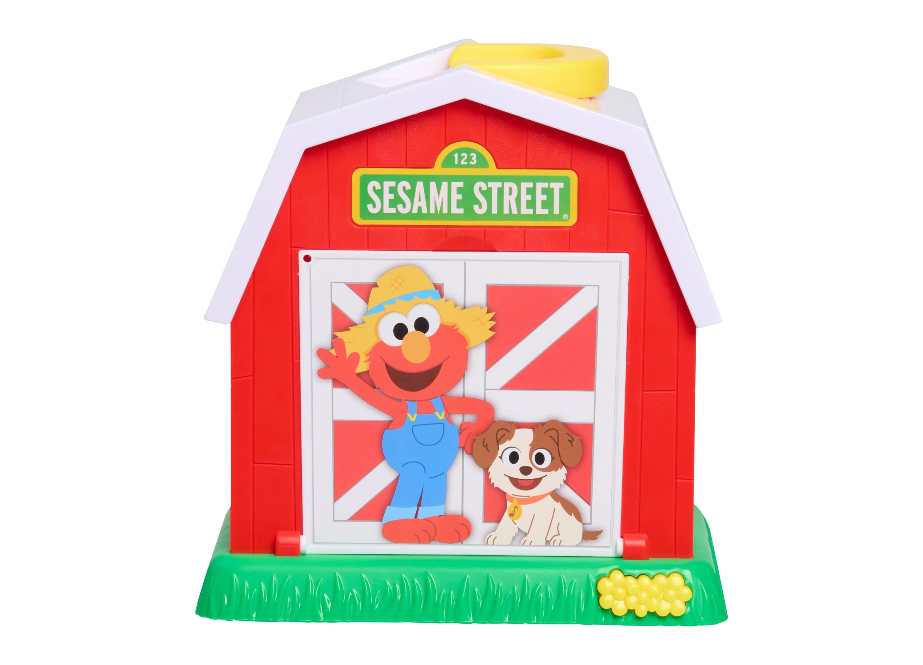 Sesame Street Elmo's Learn and Sort Barn - Interactive Shape Sorter ...
