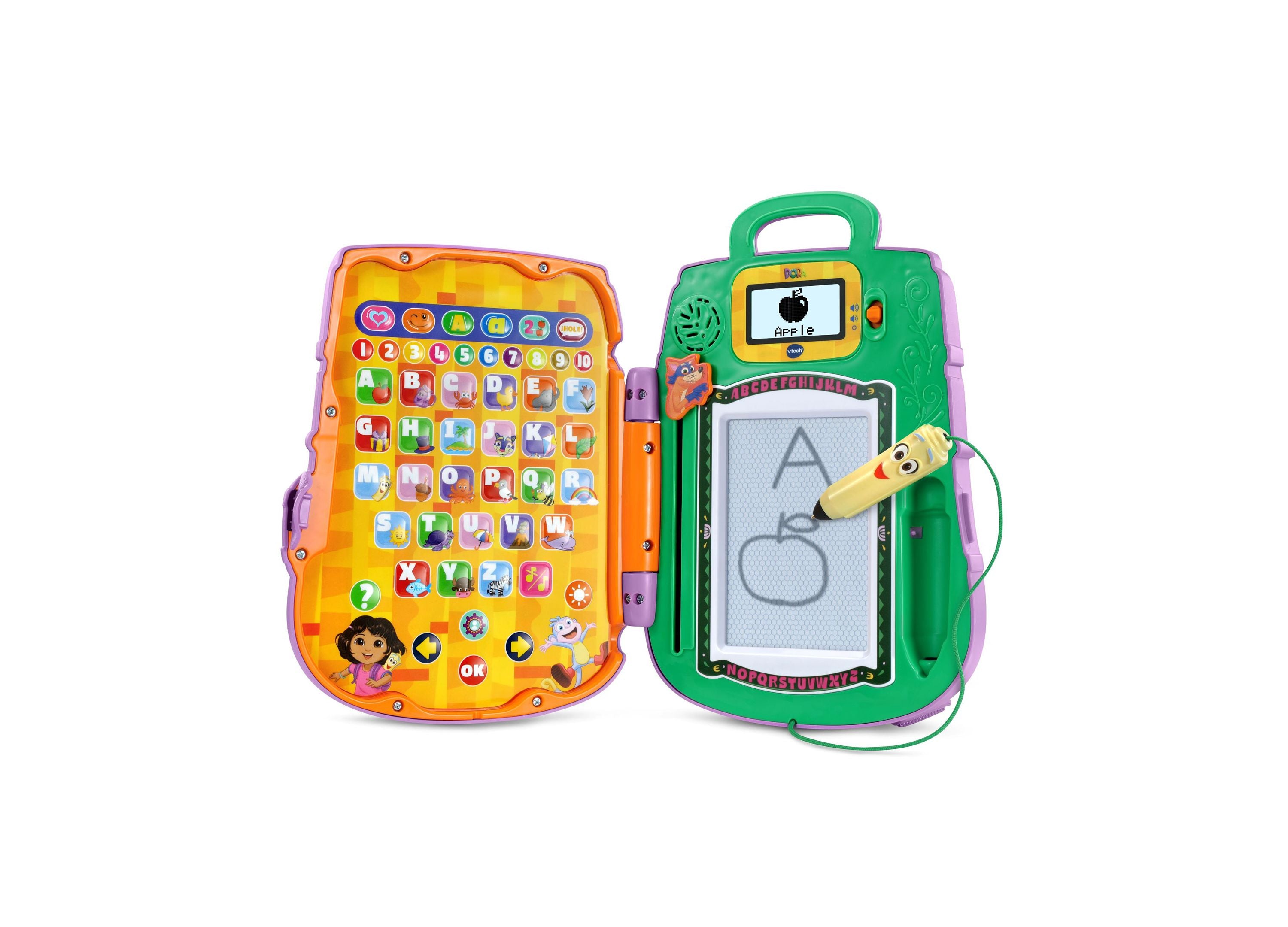 VTech Dora Got Your Back Learning Backpack Bilingual Toy for Ages 3-6 ...