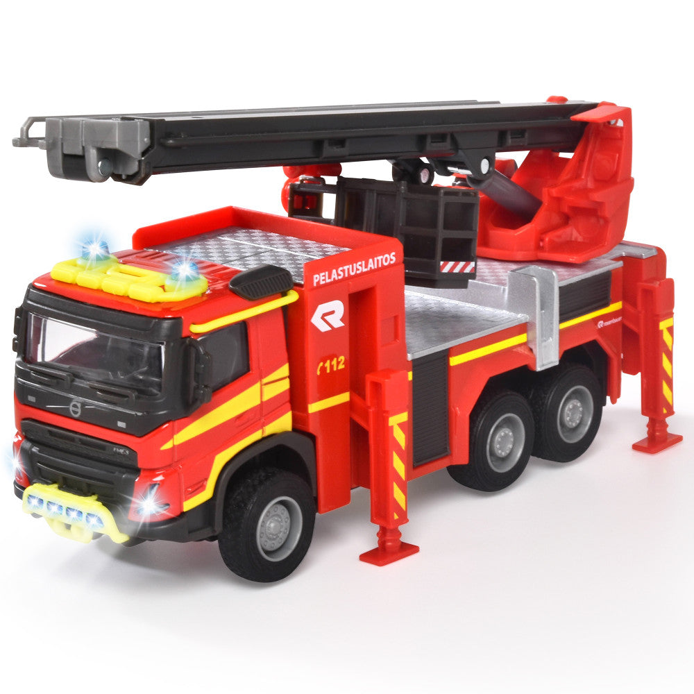 Majorette Grand Series Volvo Fire Engine Truck with Extendable Ladder ...