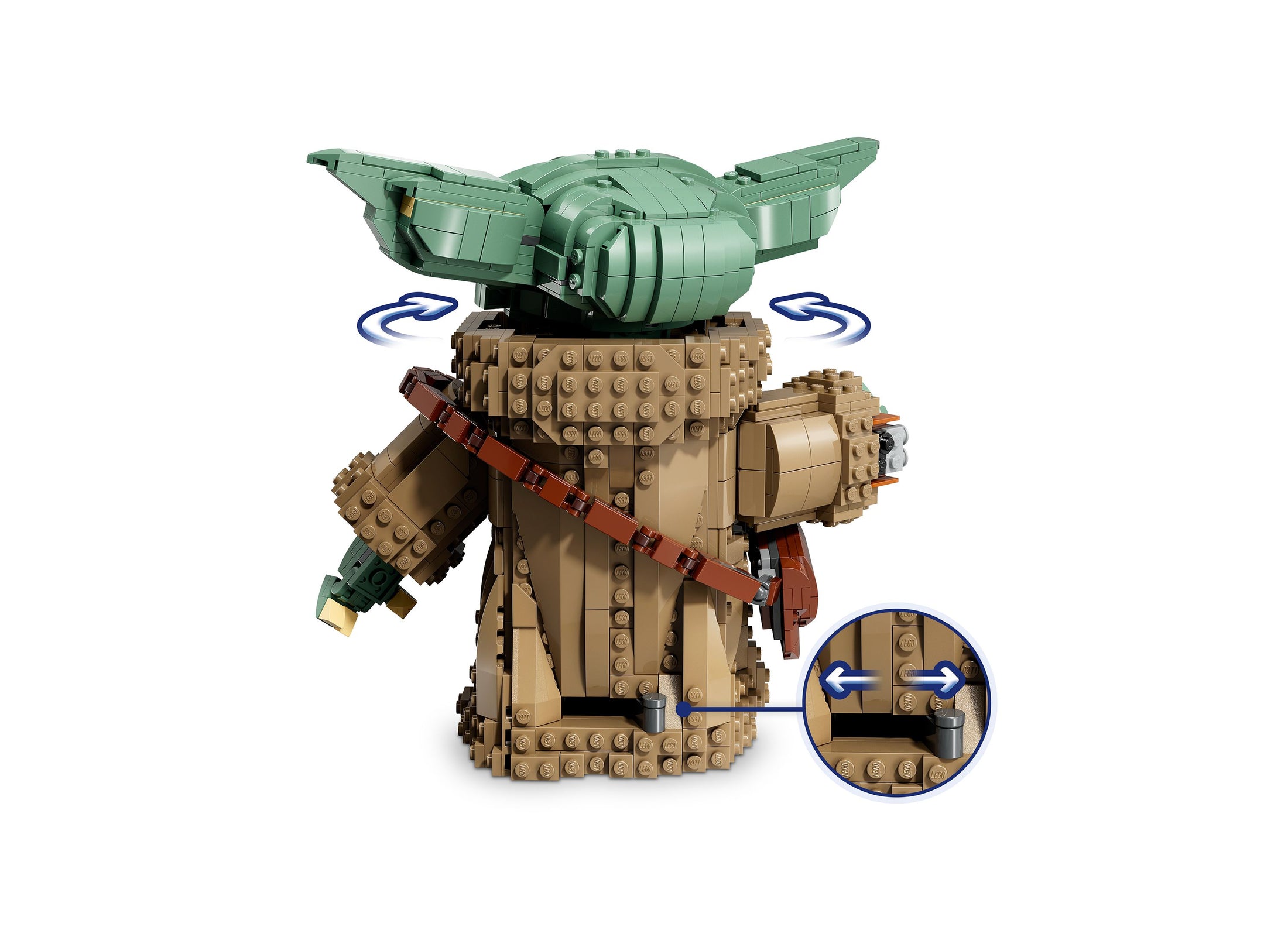 LEGO Star Wars Grogu Mandalorian Apprentice Building Set, 1200 Pieces ...