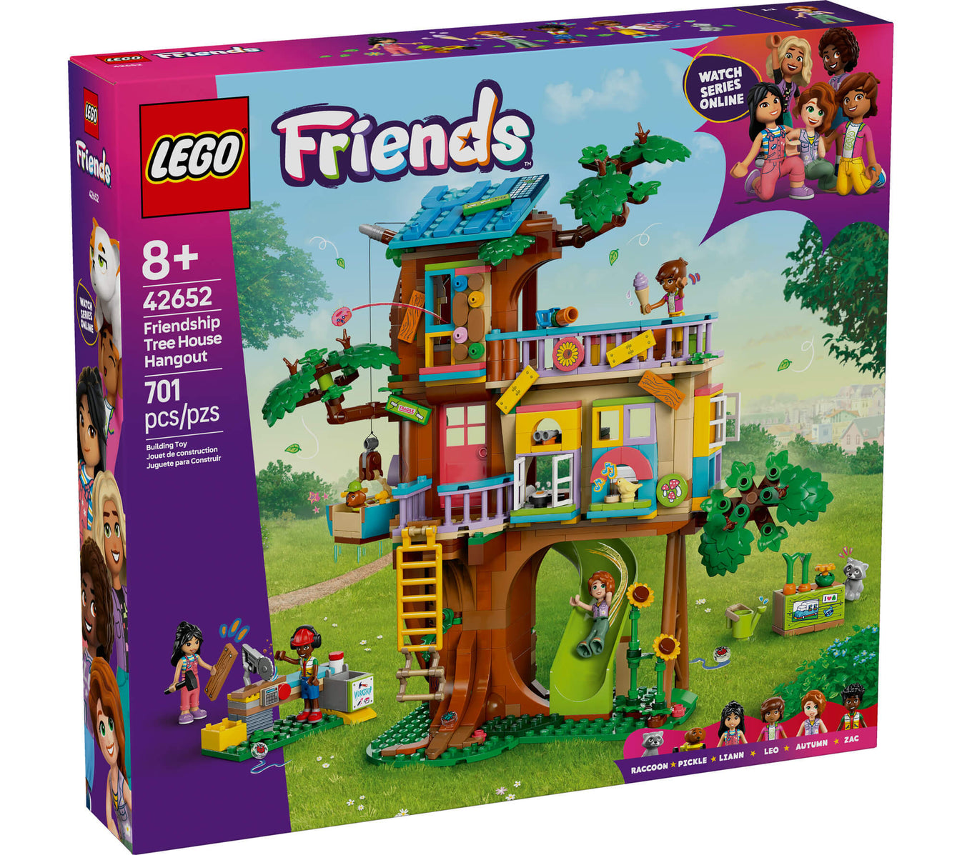 LEGO Friends 701-Piece Friendship Tree House Building Kit 42652 – Toys"R"Us