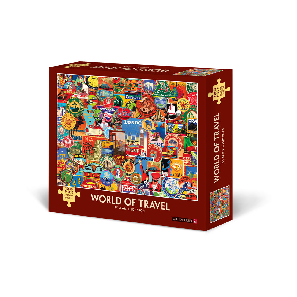 Willow Creek Press World of Travel Jigsaw Puzzle - 1000 pc – Toys"R"Us
