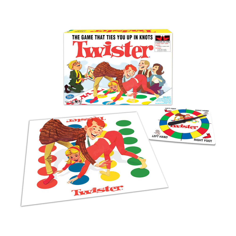 Classic Twister Family Party Game by Winning Moves – Toys"R"Us