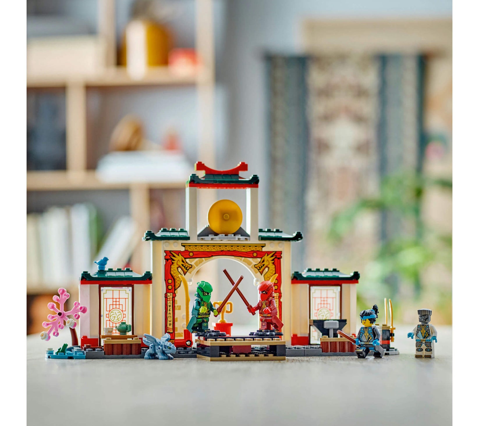 LEGO NINJAGO Ninja Spinjitzu Temple 158-Piece Building Set - 71831 ...